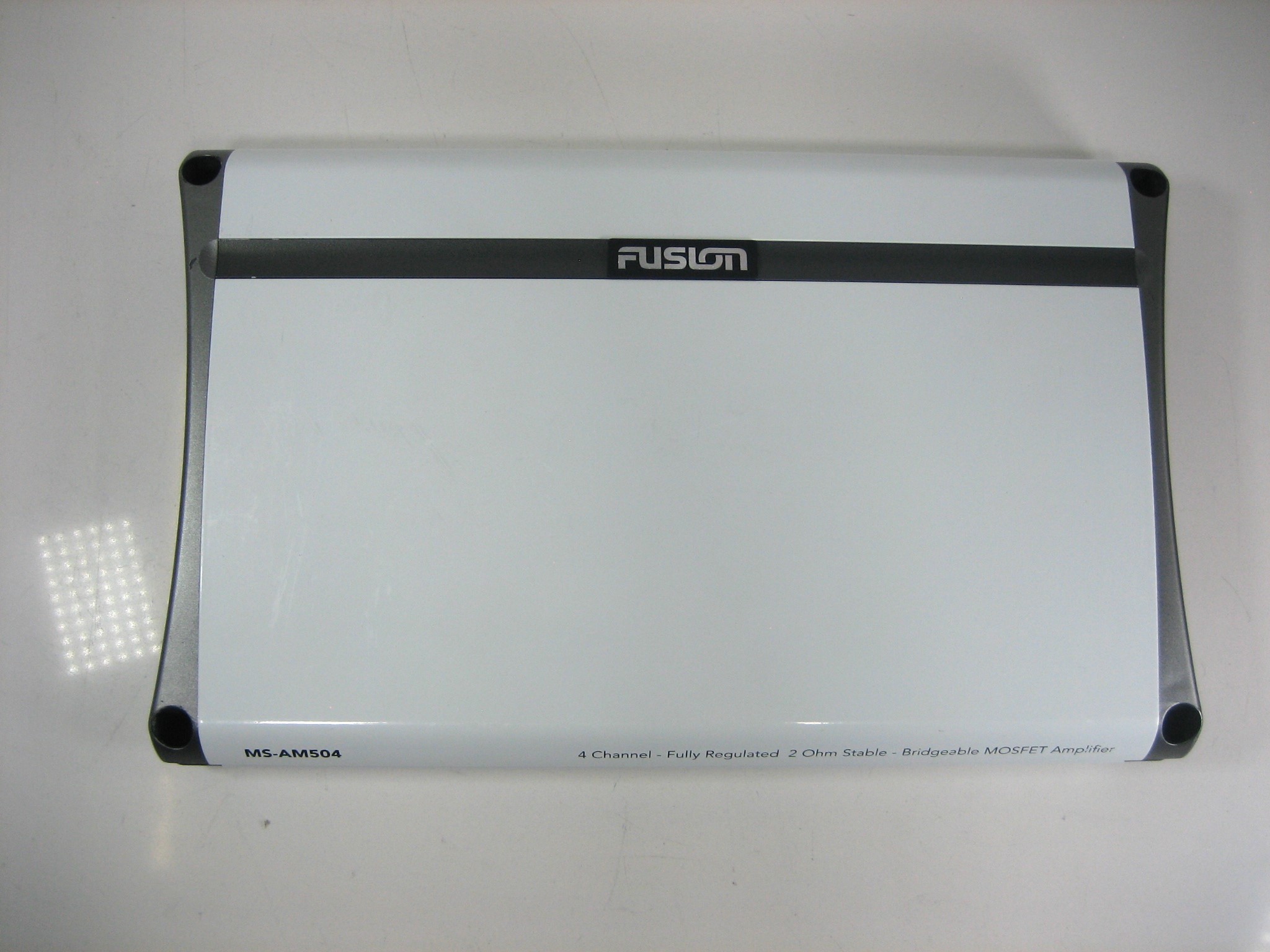 Fusion/MS-AM504/ 4ch Marine Audio Amplifier/500W - Max Marine Electronics