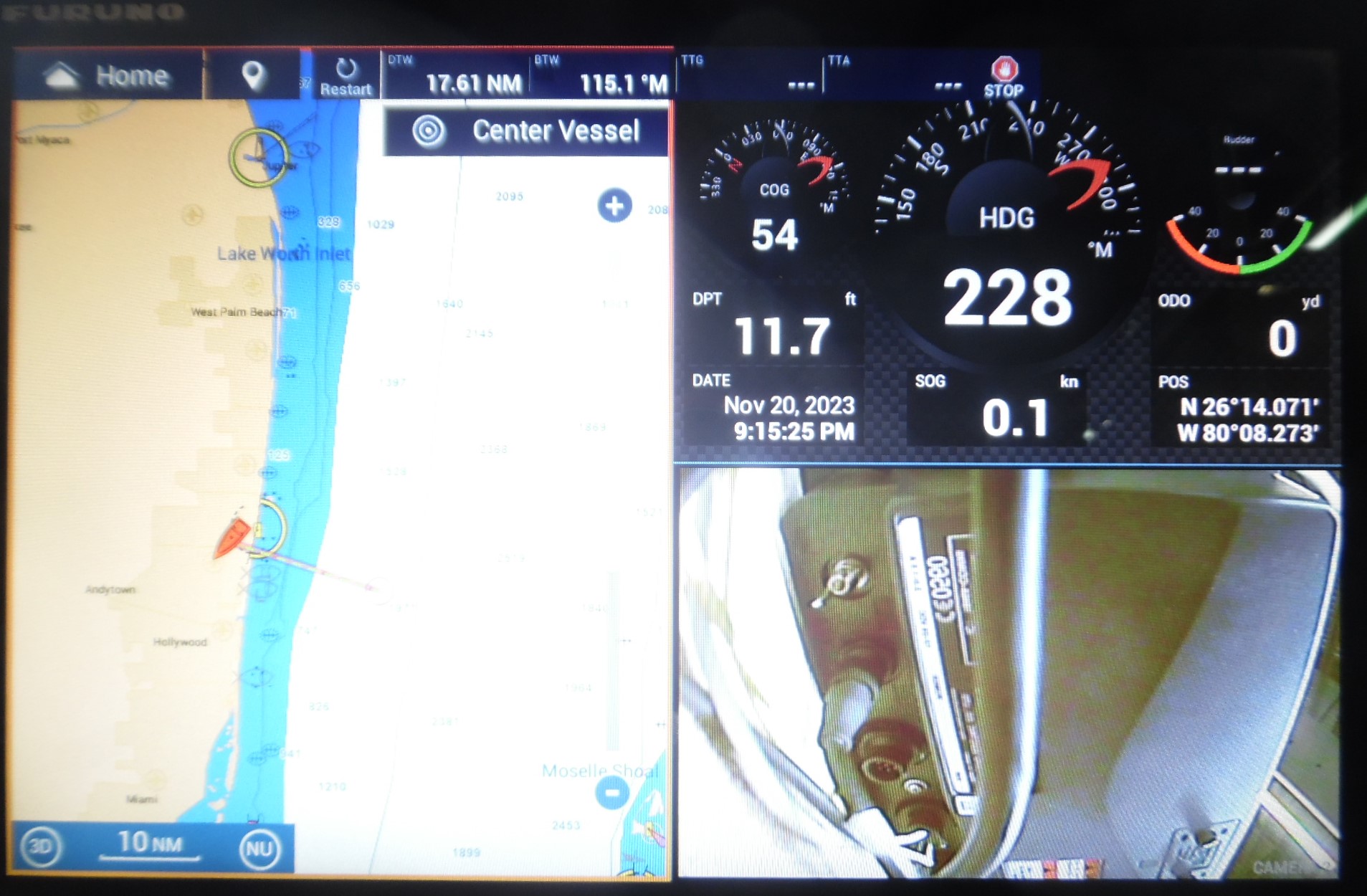 Furuno - TZTL12F - TZtouch2 - Chart Plotter/Fish Finder - Tested ...
