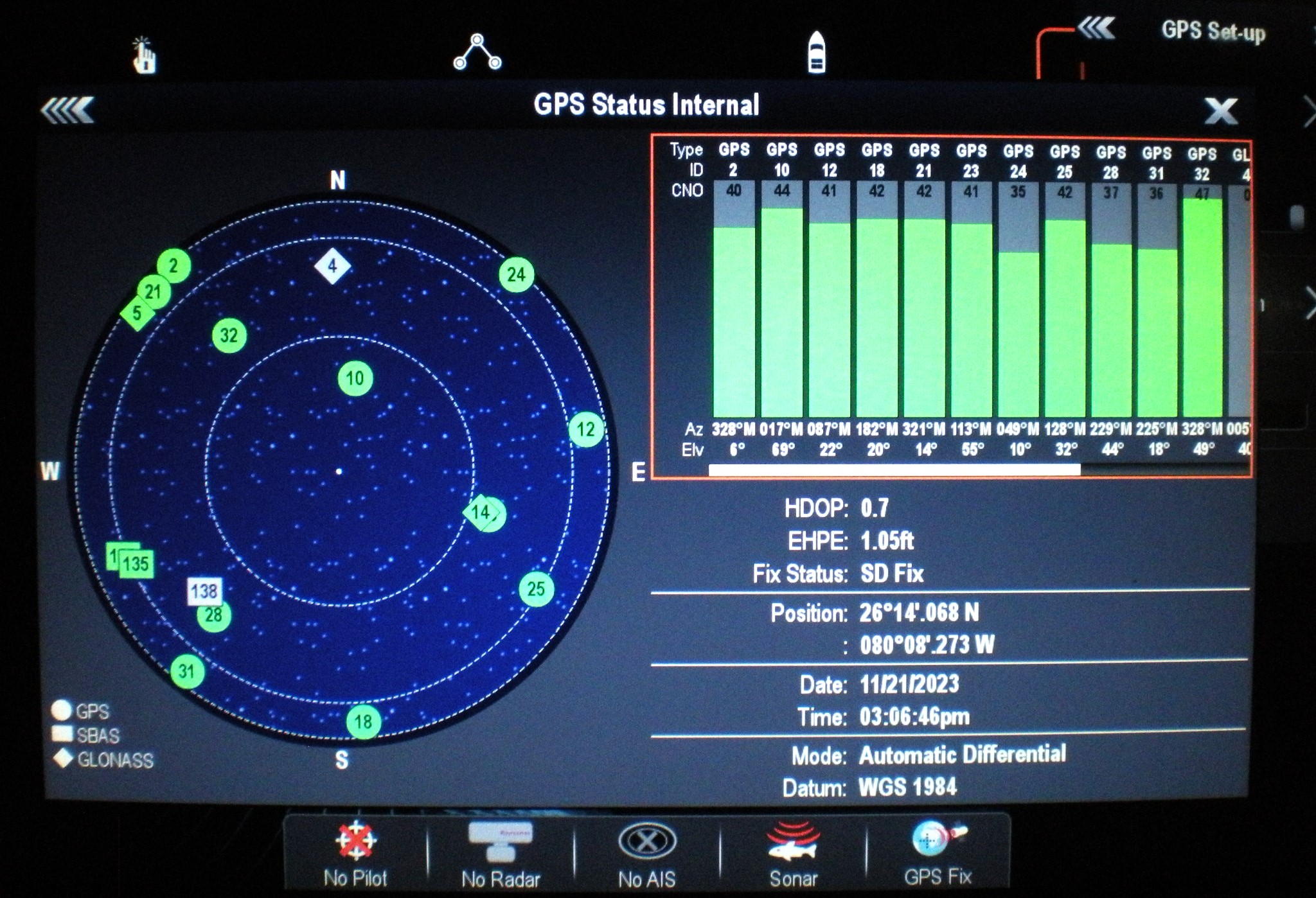Raymarine eS127 HybridTouch Lighthouse 2 MFD E70284 - Tested - 90 Day ...