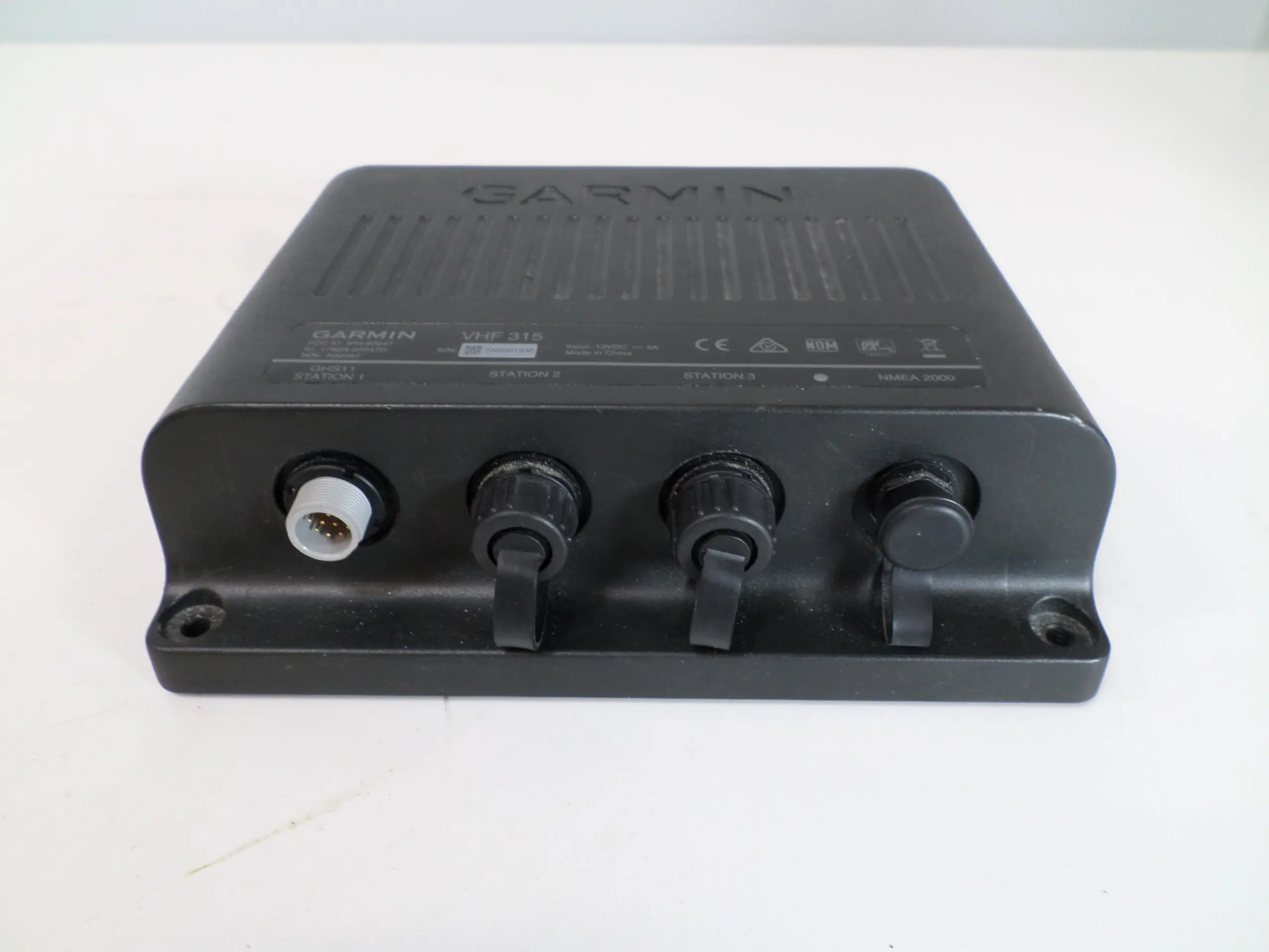 Garmin VHF315 Black Box Marine VHF Complete System - Tested - Max ...