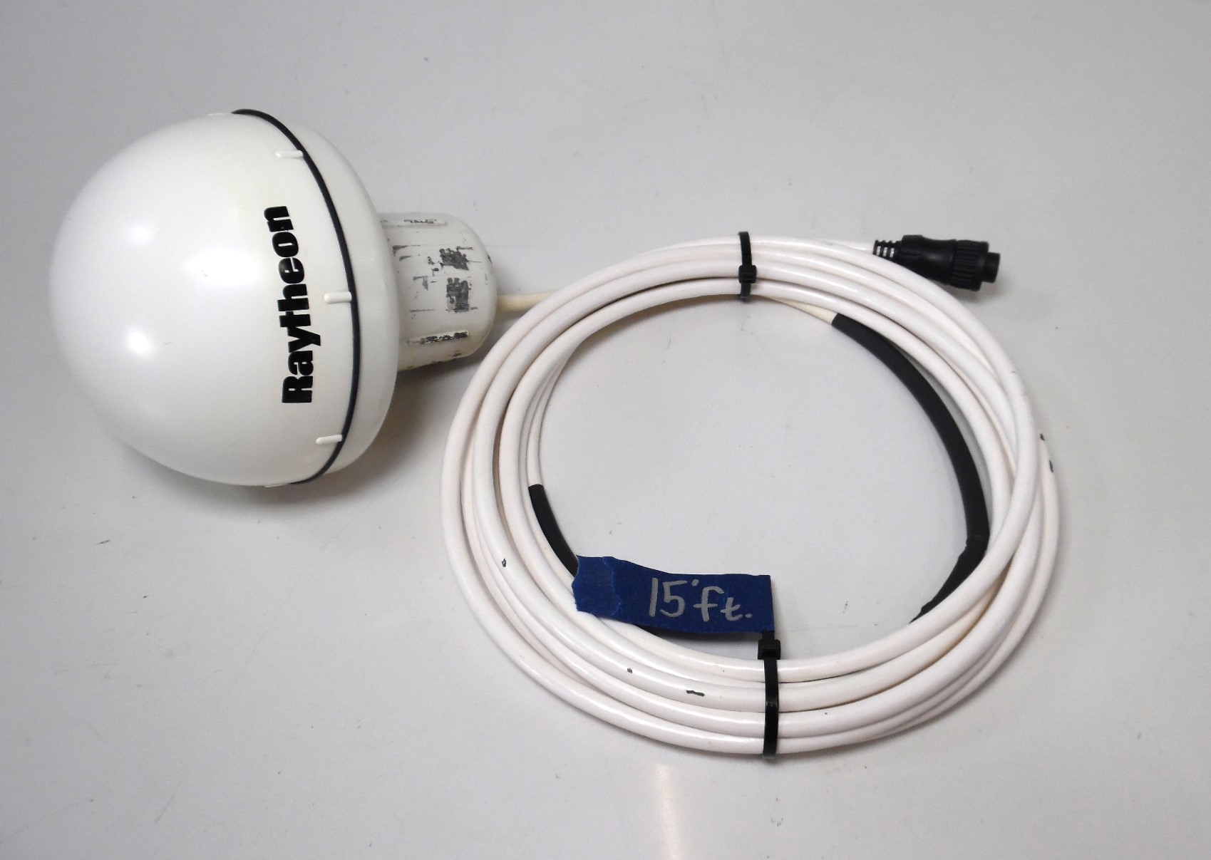 Raytheon Raystar 108 GPS Antenna w/ 15ft. Cable - M93506 - *RARE ...