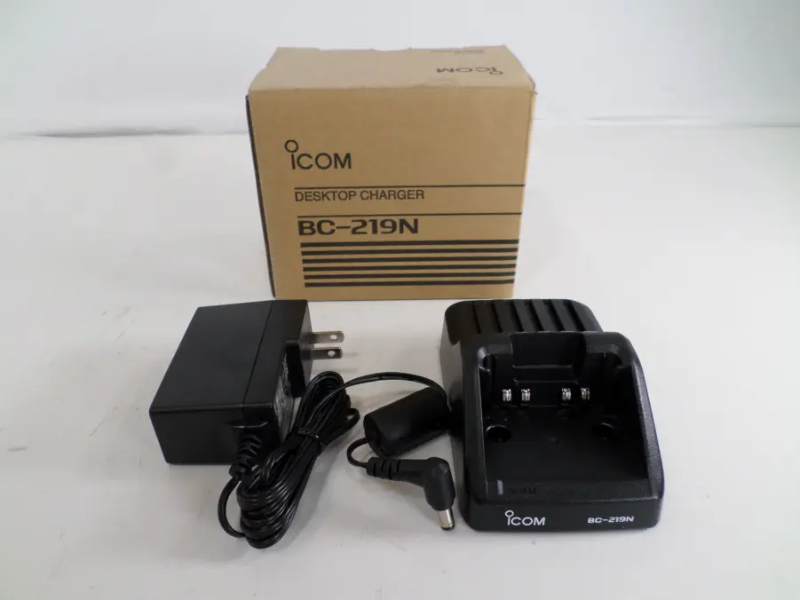 ICOM Charger BC-219N for F3400D, F52D, F7010 Handheld VHF Radios - Max ...