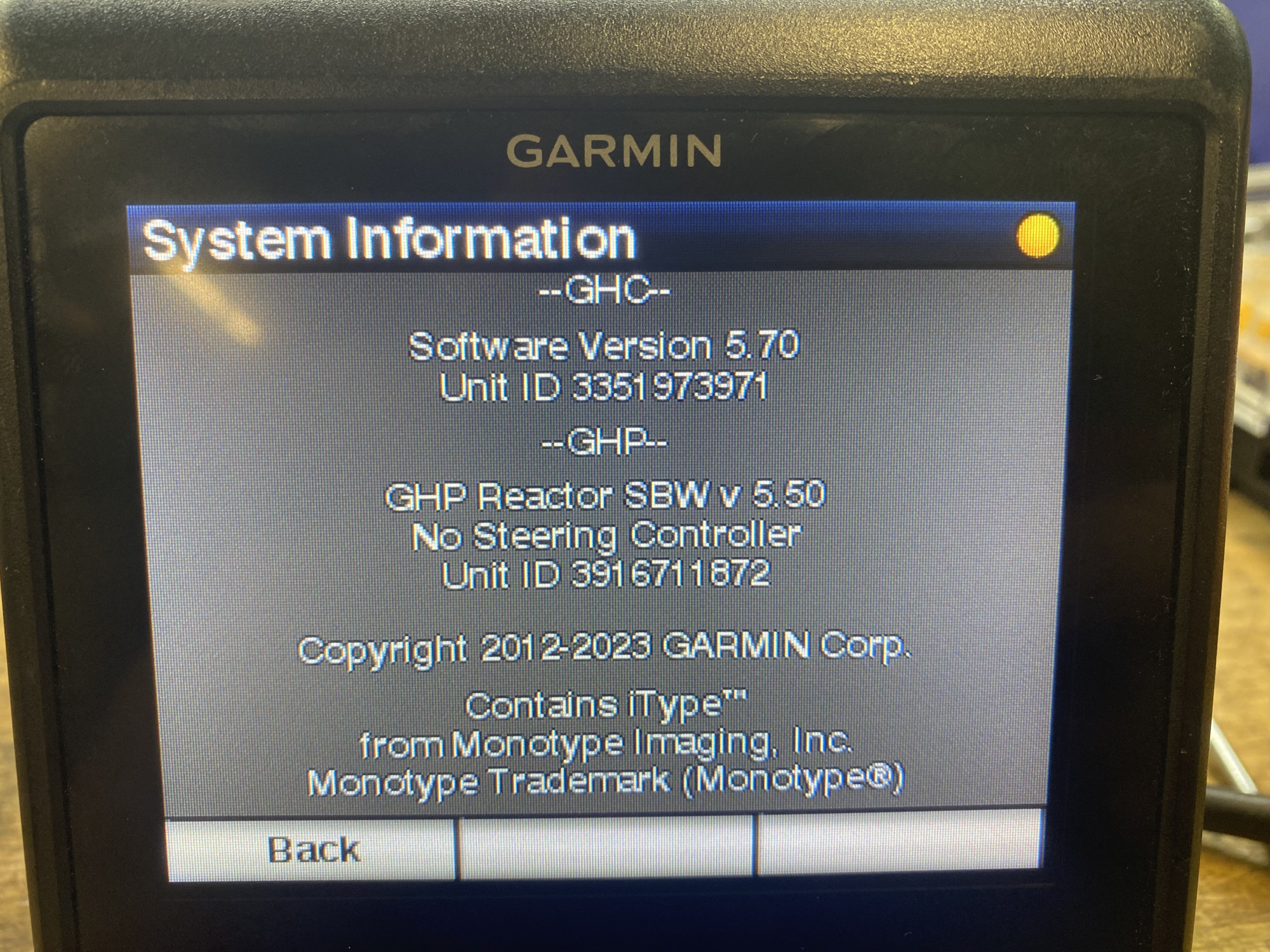 Garmin GHC 20 Marine Autopilot Control Head Display Unit - Max Marine ...