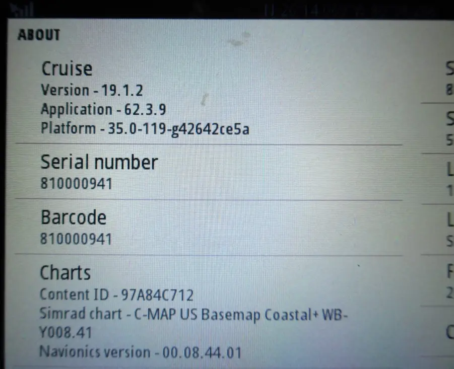 Simrad Cruise 9 With US Coastal map And 83/200 TM Transducer (000-14997 ...