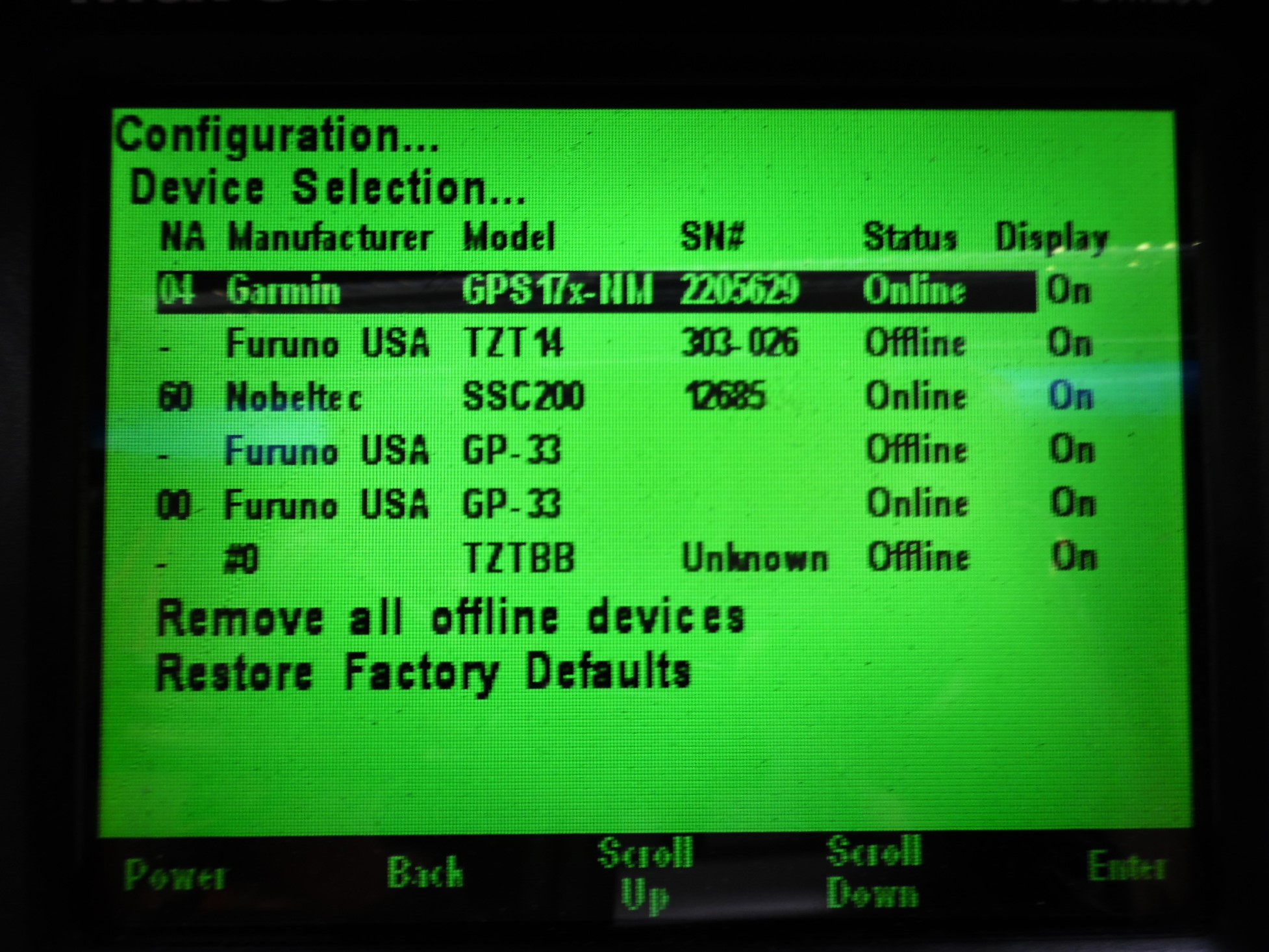 Furuno GP-33~GPS/WAAS Navigator~4.3″ Color LCD w/Accessories *Tested ...