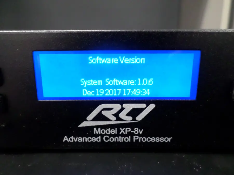 RTI XP-8V Control Processor For Home or Commercial Automation - Max ...