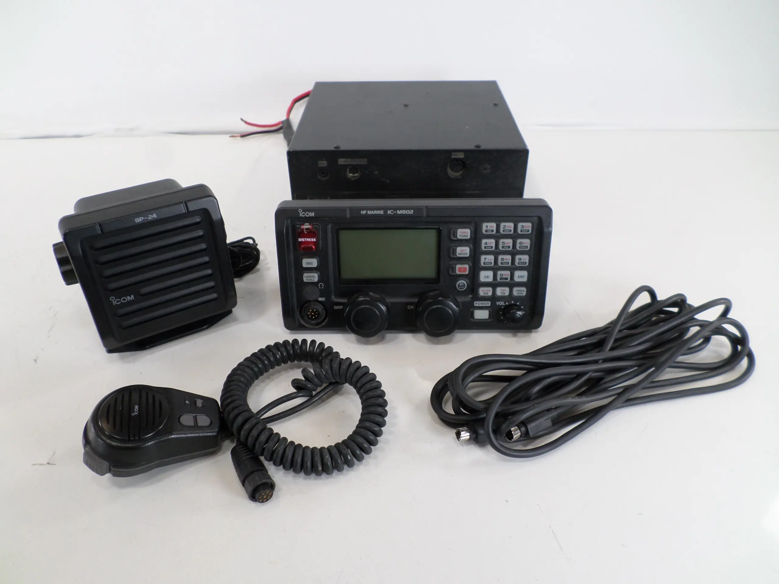 Icom IC-M802 Complete SSB Single Sideband AM Radio System - Max Marine ...