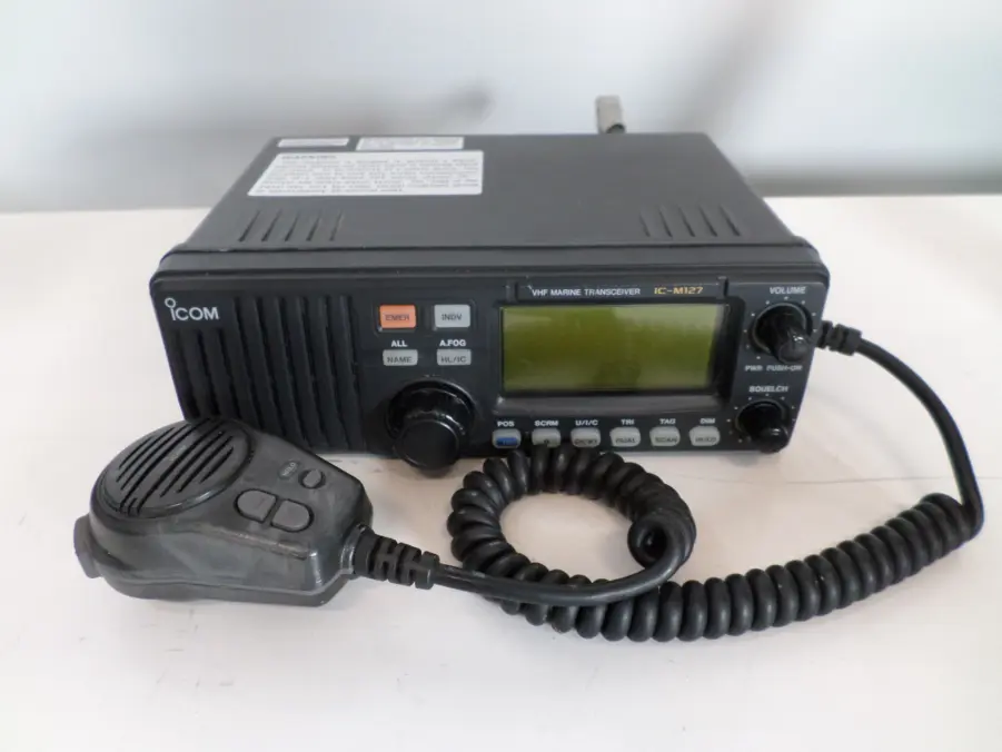 Icom IC-M127 Marine VHF Transceiver with Optional DSC Module - Max ...