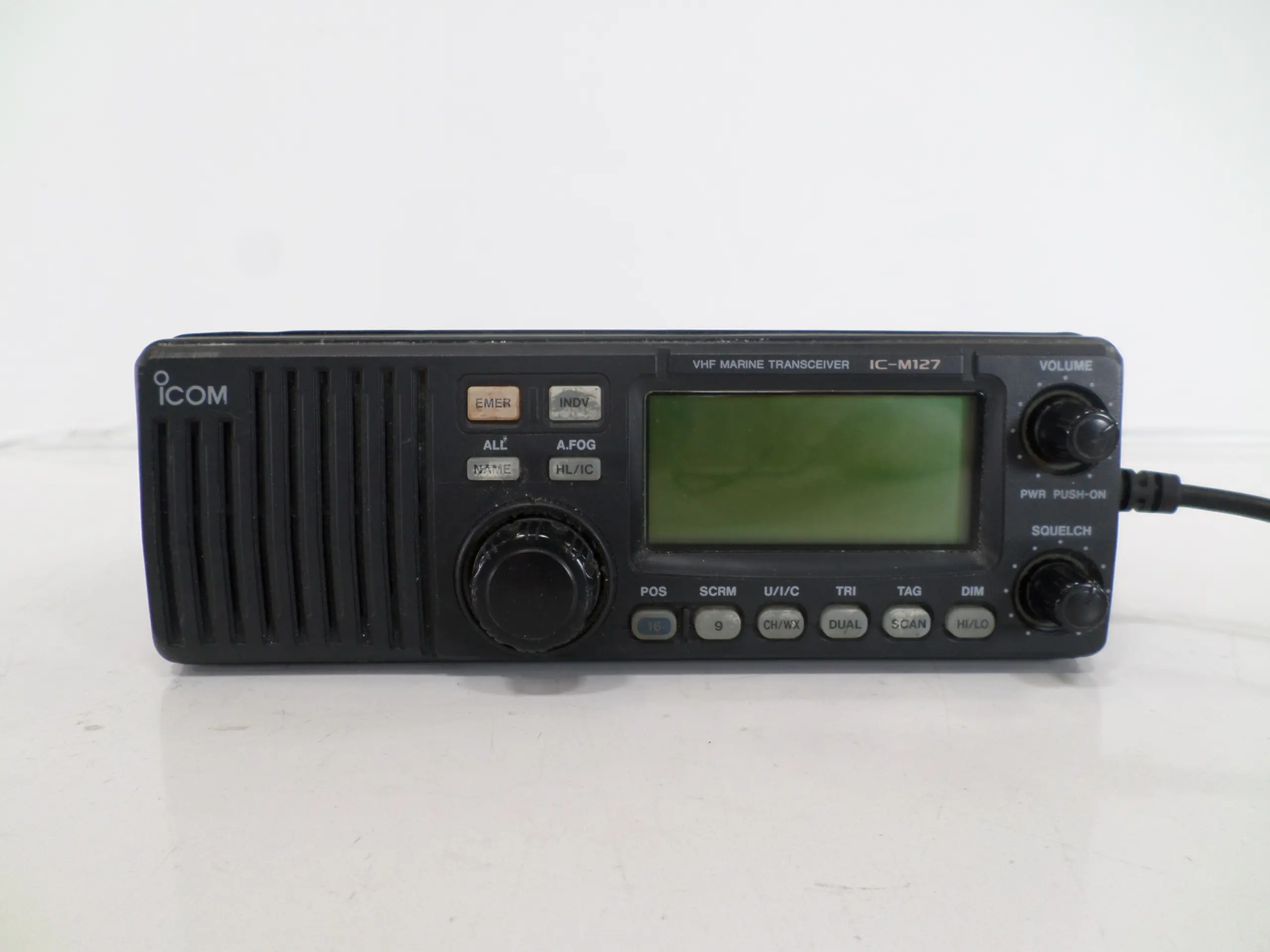Icom IC-M127 Marine VHF Radio with Optional DSC Module - Tested - Max ...