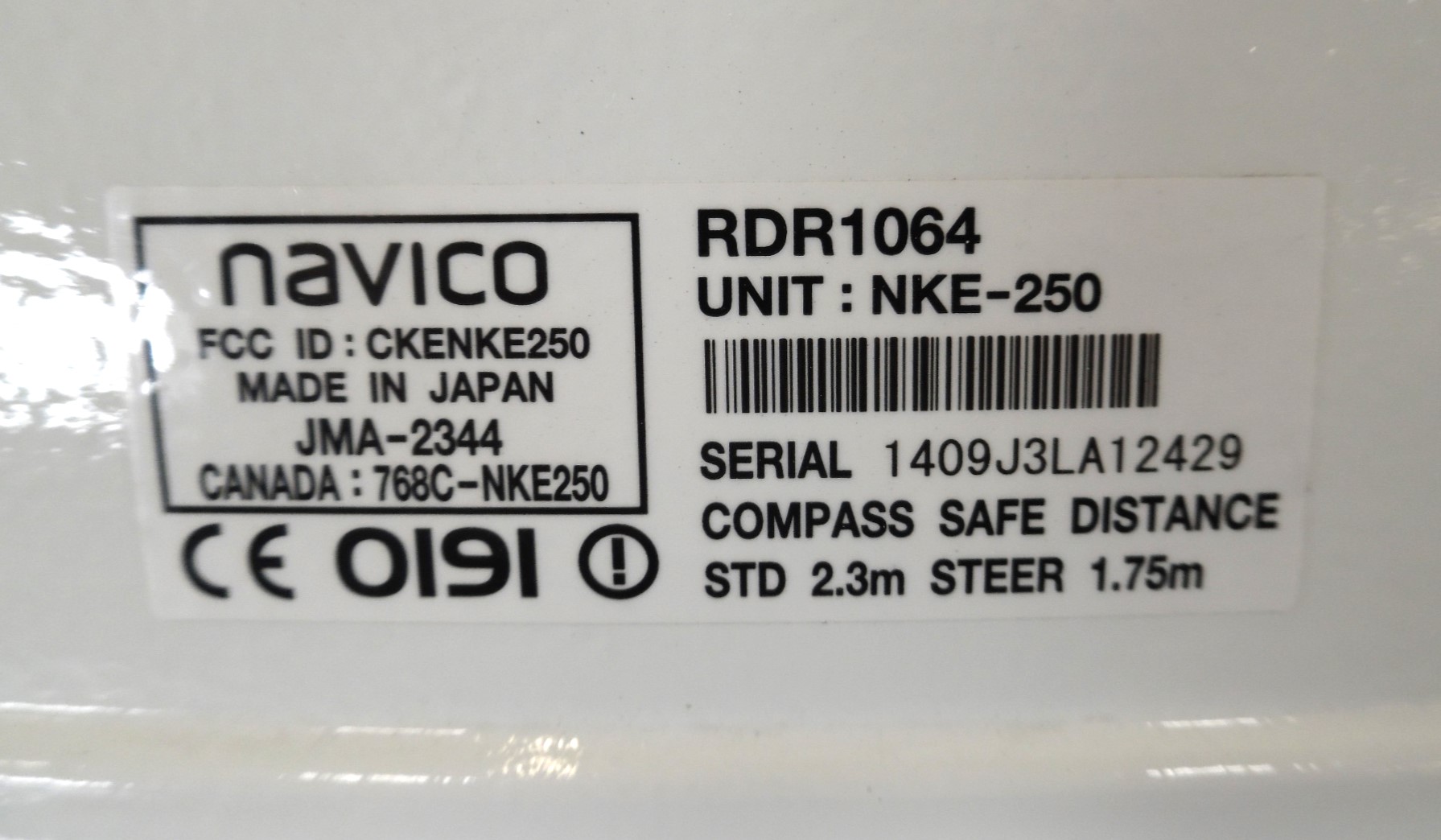 Simrad/Navico 6kw TX06S-1 4′ HD Digital Radar f/ NSS EVO3/EVO3s 1/2+NSE ...