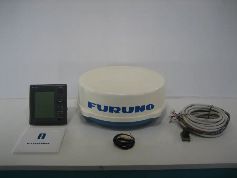 Furuno 841MK2 Monochrome 8" Display 24" 4kw Radar Dome System - Max ...