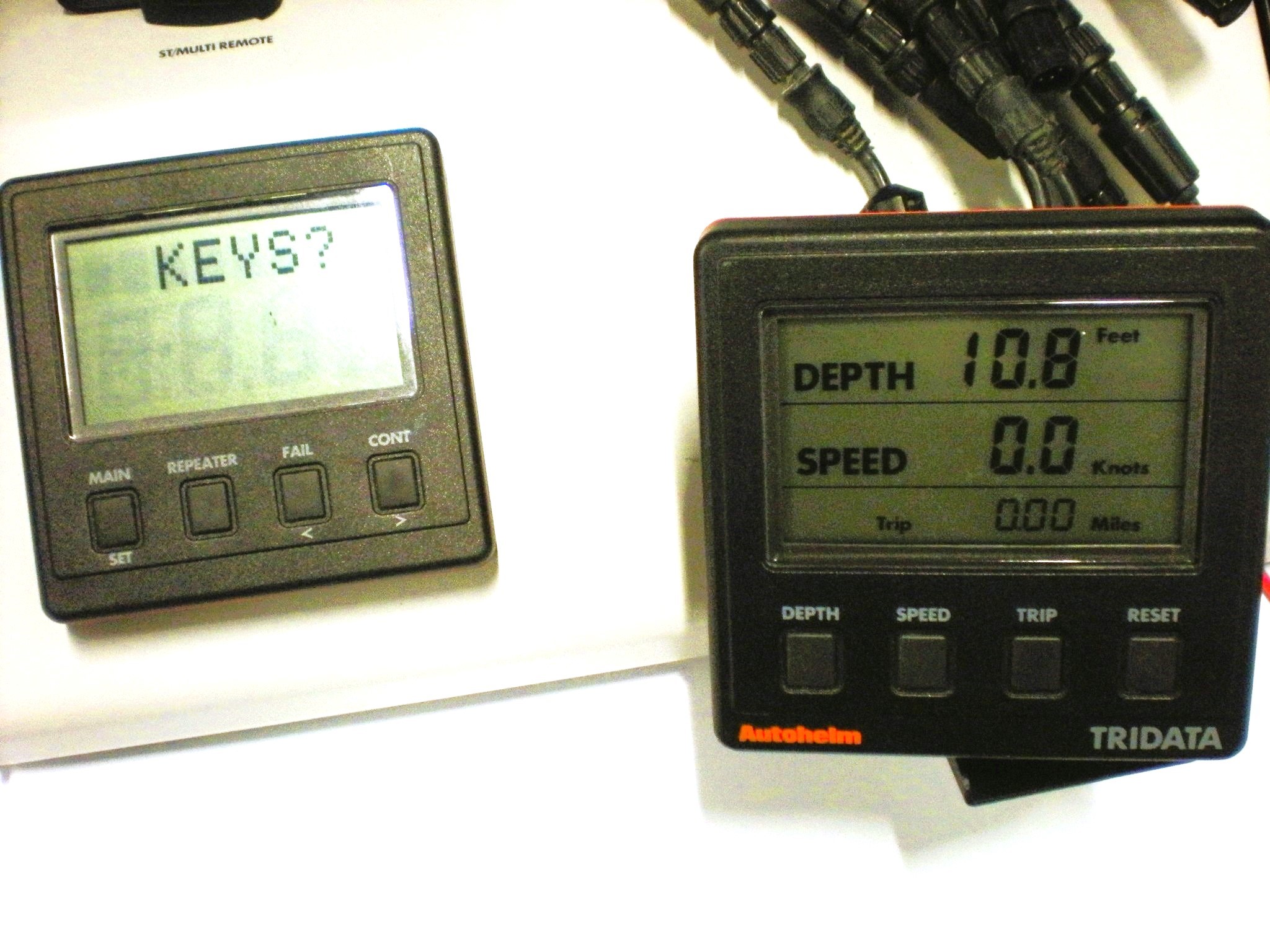 Autohelm/Raytheon ST50 TriData Display with Sun Cover - Z089 - Fully ...