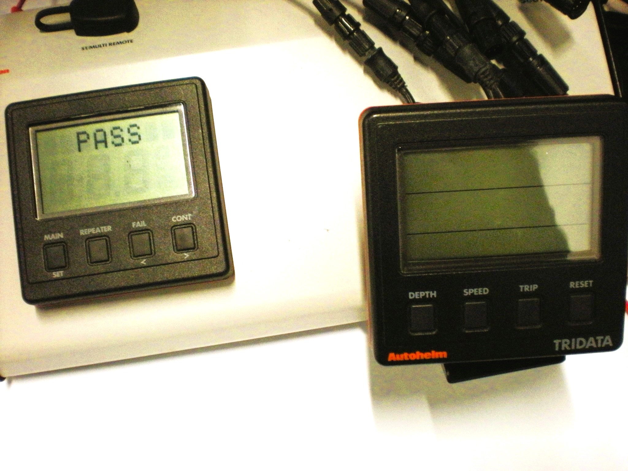 Autohelm/Raytheon ST50 TriData Display with Sun Cover - Z089 - Fully ...