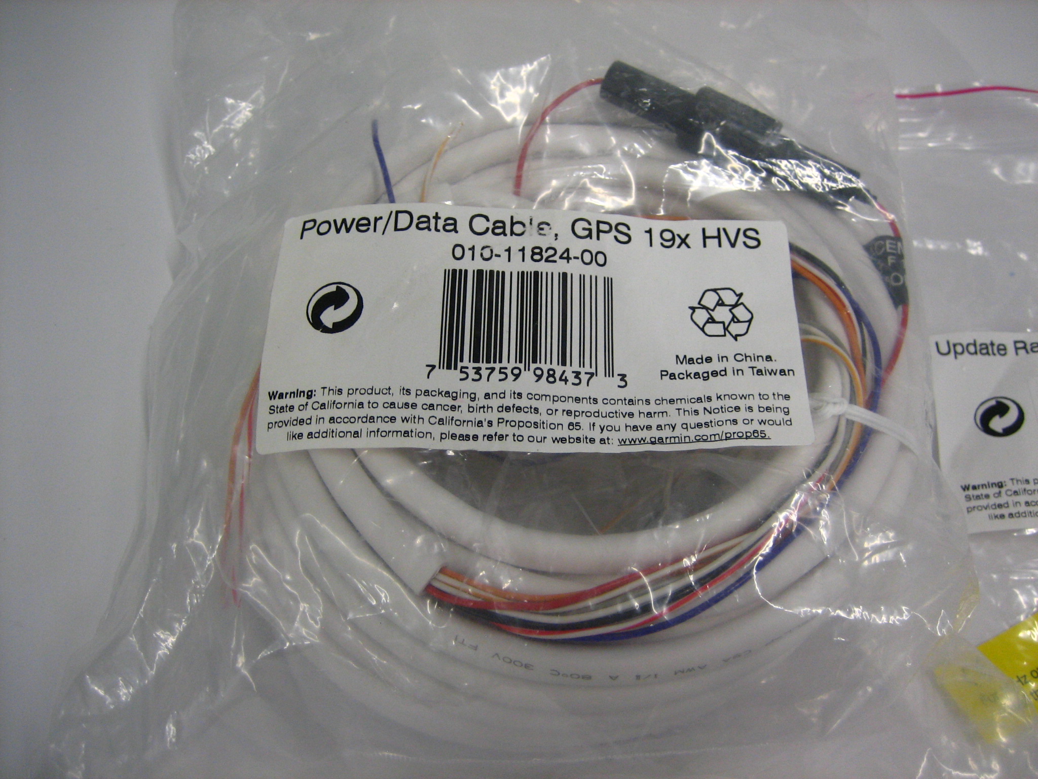 Garmin GPS 19x HVS NMEA0183 Cable w/Rate Select 010-11824-00 01 010 ...