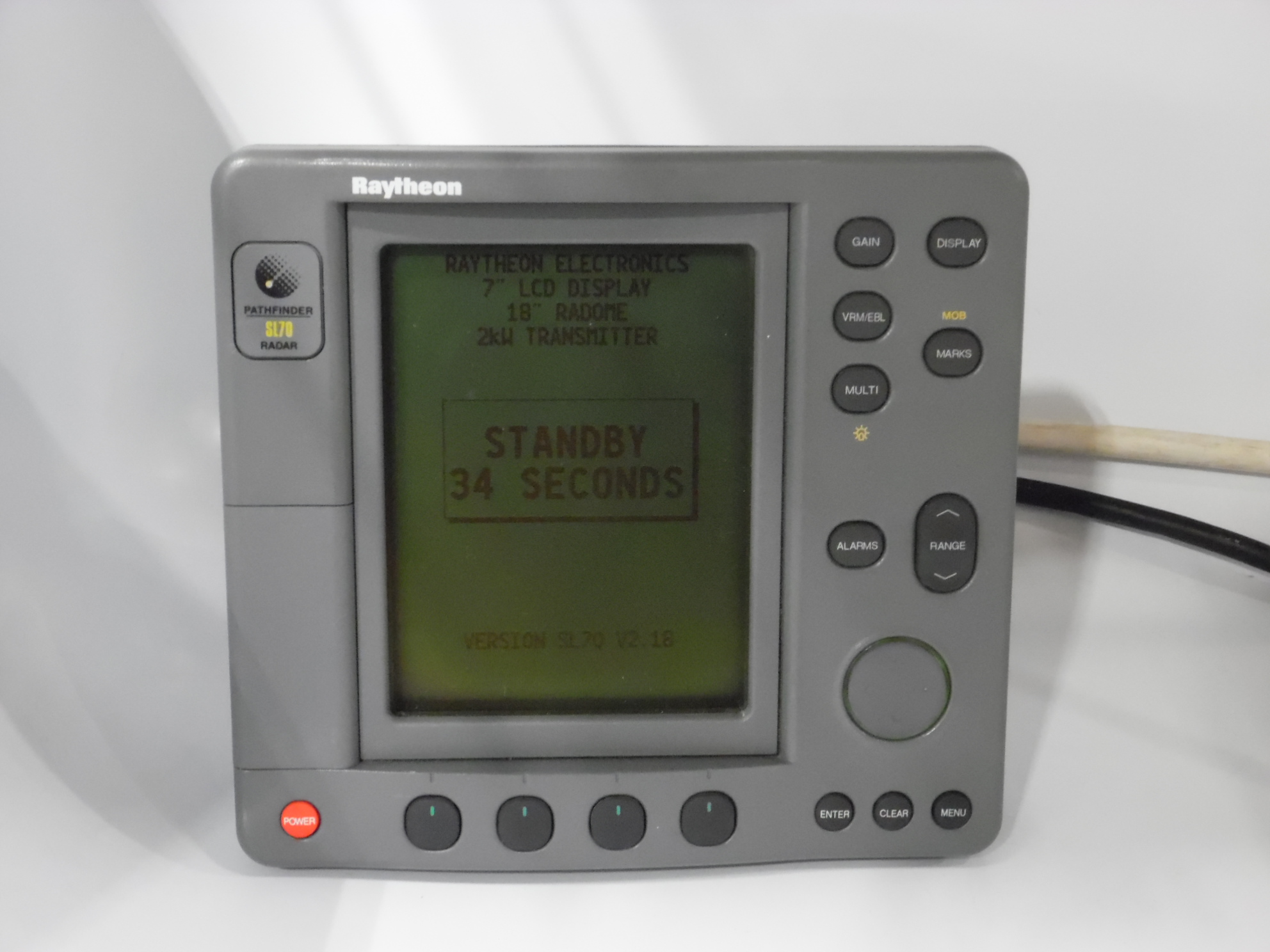 Raymarine 2kW 18" Radome - E52010 - w/ Raytheon SL70 - M92678 - 7" Mono ...