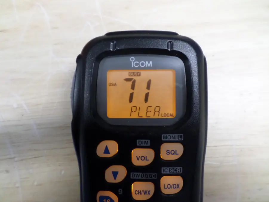 ICOM HM-127B Commandmic Remote Second Station Handset for M504 and M604 ...