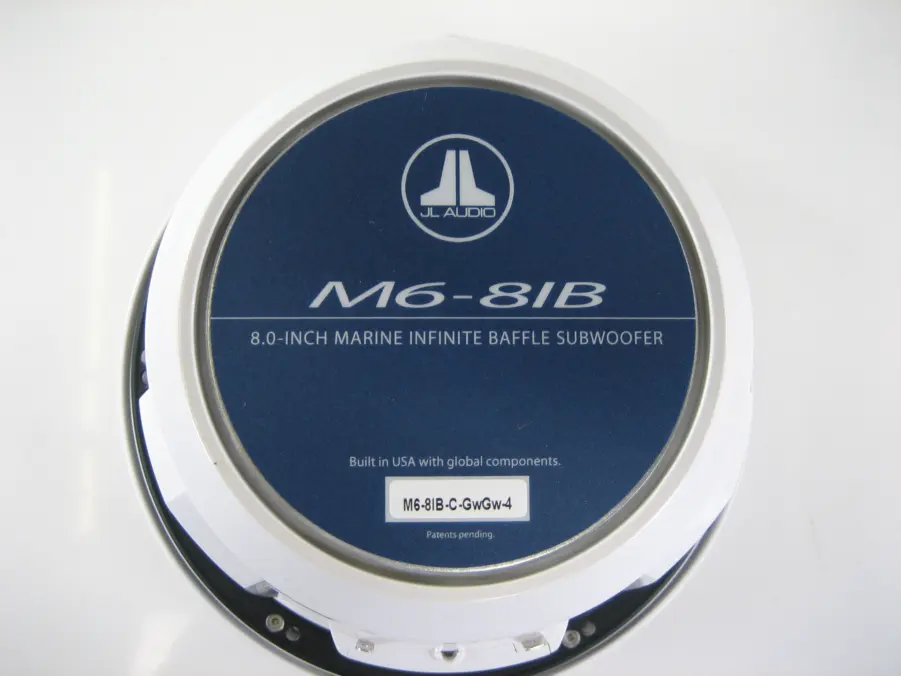 JL Audio M6-8IB-C-GwGw-4 8" Marine Subwoofer Driver - Max Marine ...