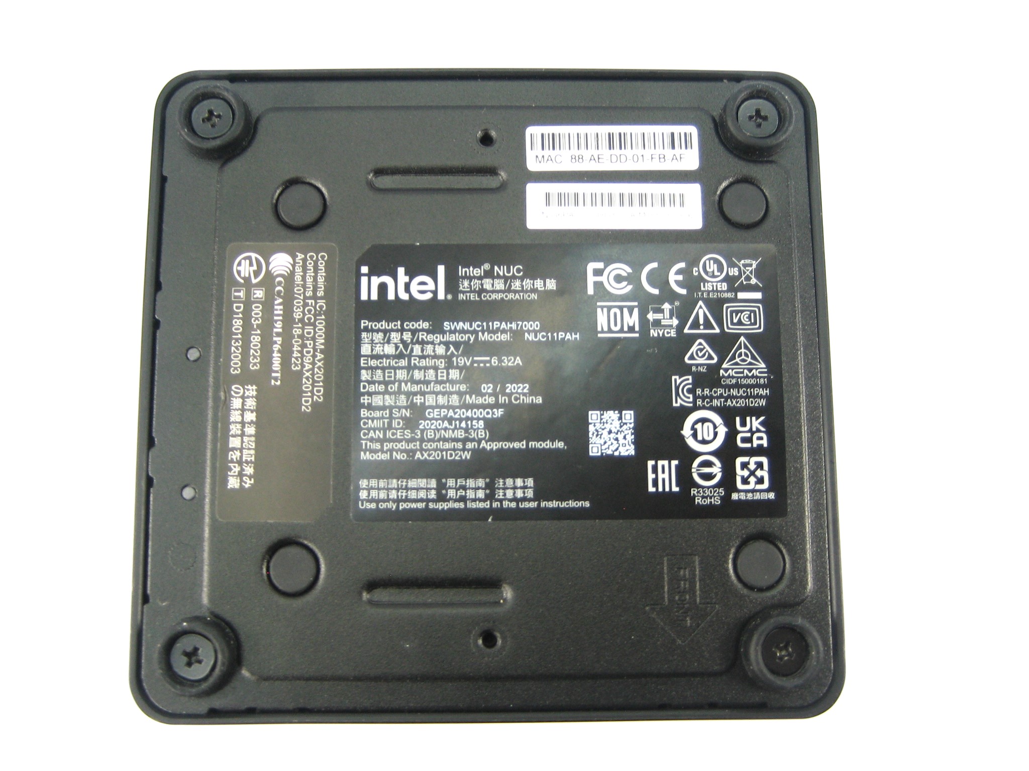 Intel NUC 11, Core i7-1165G7, 32GB DDR4 RAM Mini Computer - Max Marine ...