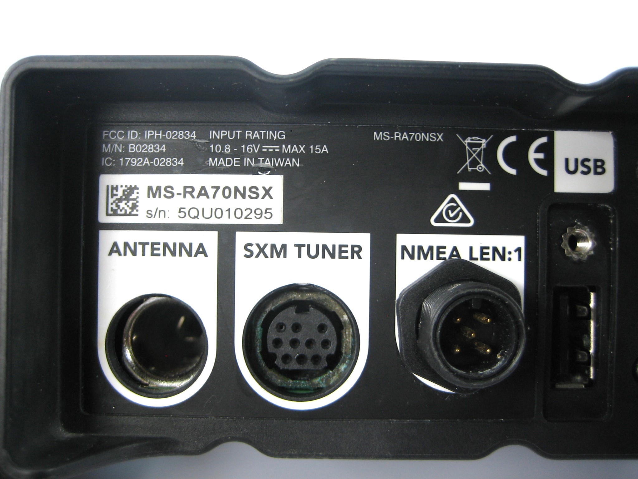 Fusion MS-RA70NSX Marine Digital Media Receiver - Max Marine Electronics