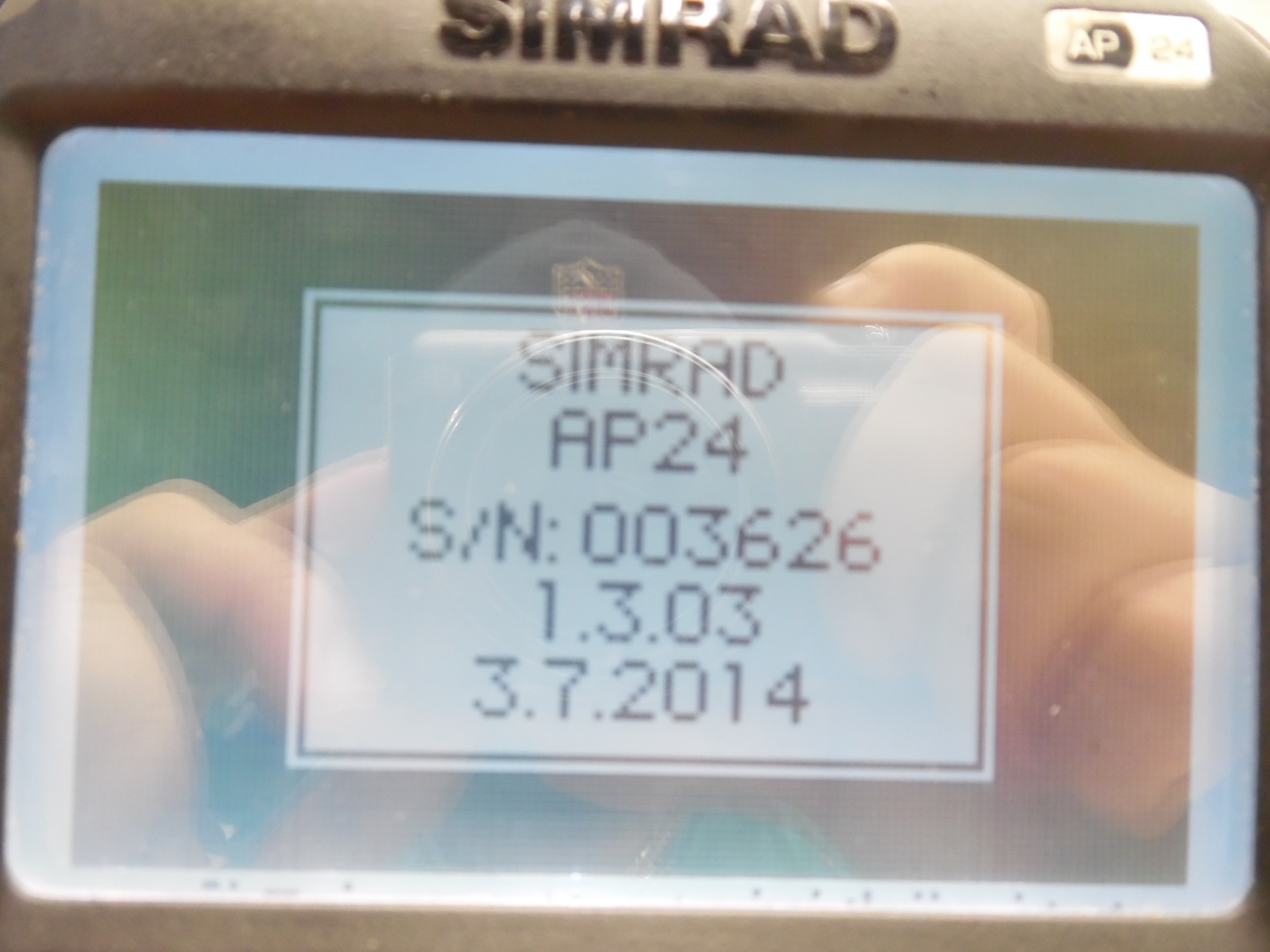 Simrad AP24 Autopilot Control Head 22096614 W/ Accessories NEW LCD ...