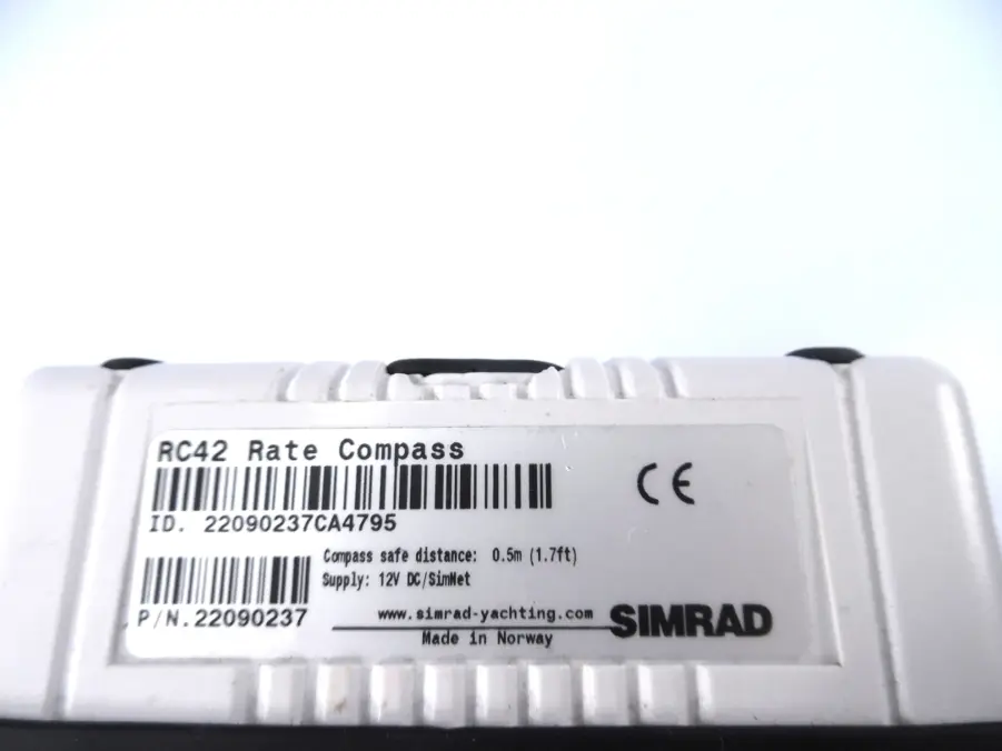 Simrad RC42 Rate Compass NMEA2000 Heading Sensor - Max Marine Electronics