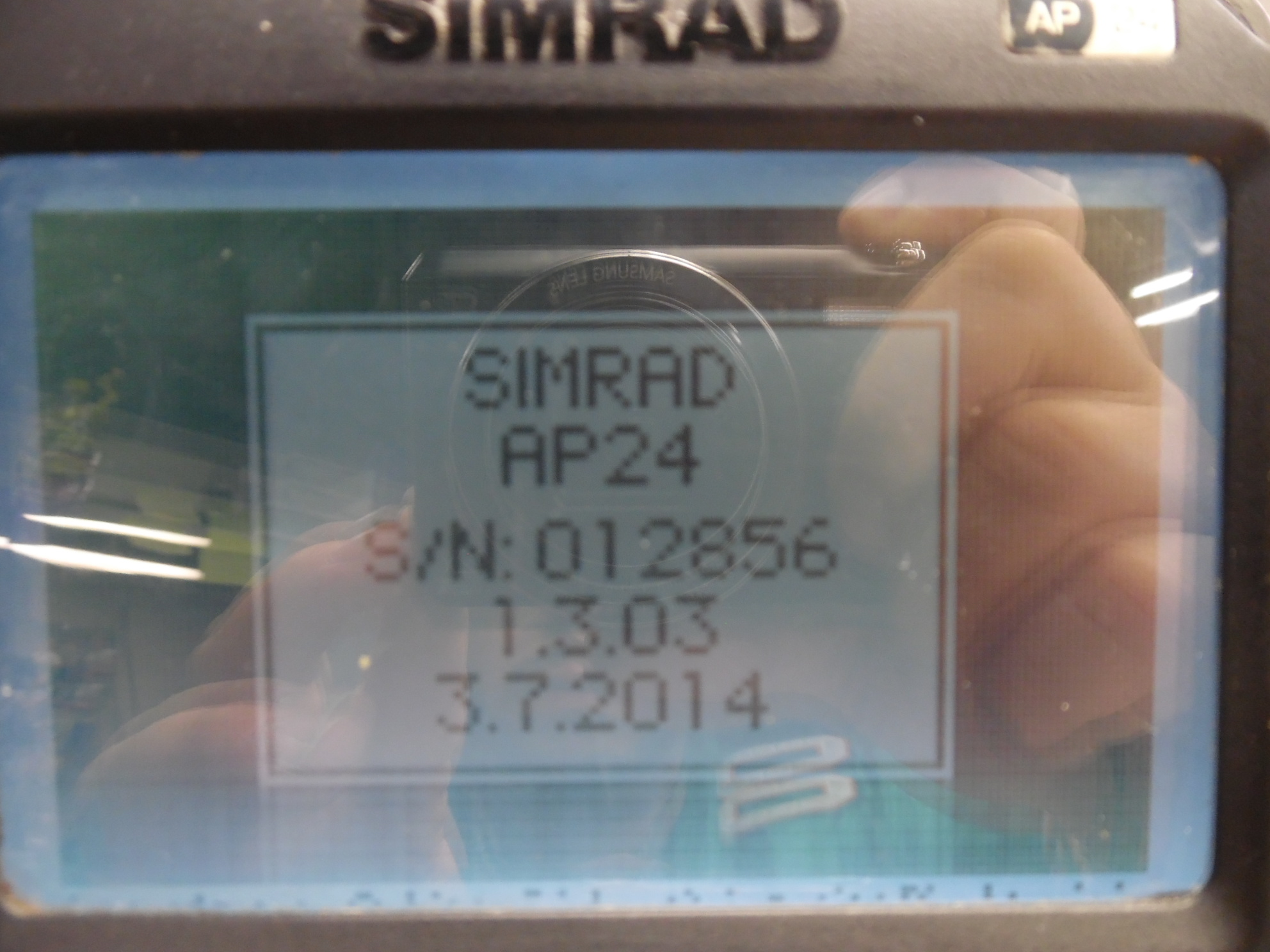 Simrad~AP24 Autopilot Control Head 22096614 W/ Accessories NEW LCD ...