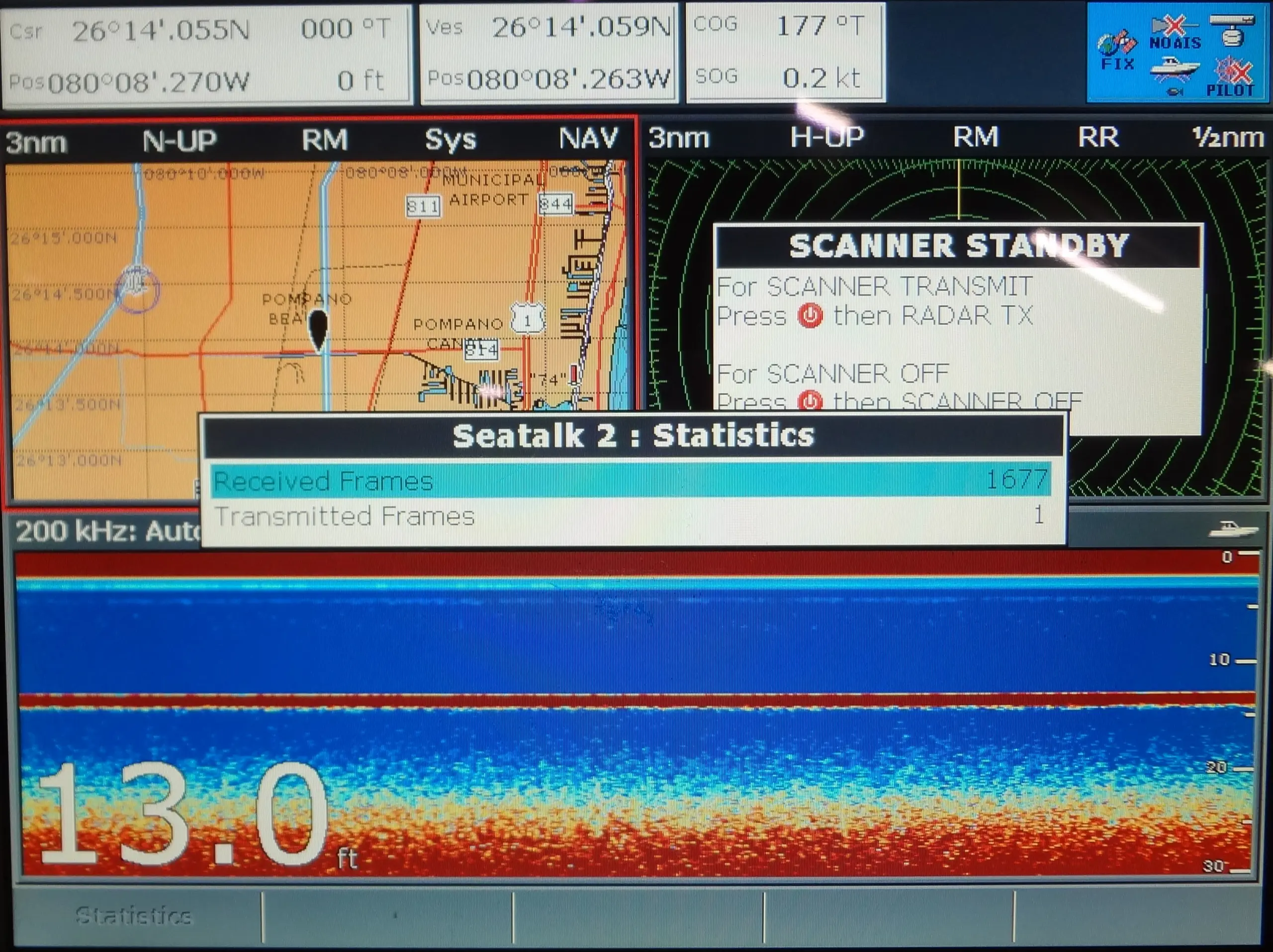 Raymarine C120 Classic Display Core Only ~ E02022 – Fully Tested – 90 ...