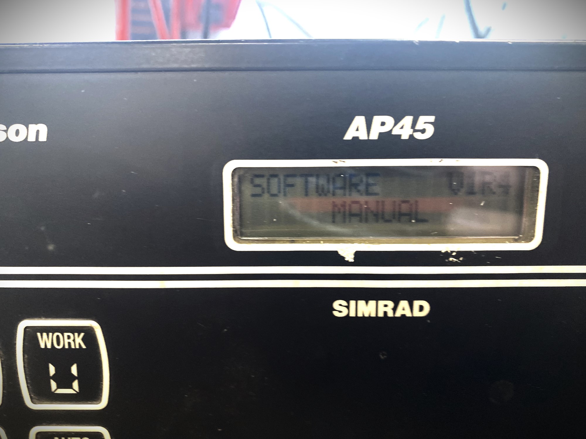 Simrad/Robertson AP45-Autopilot Control Head - Max Marine Electronics