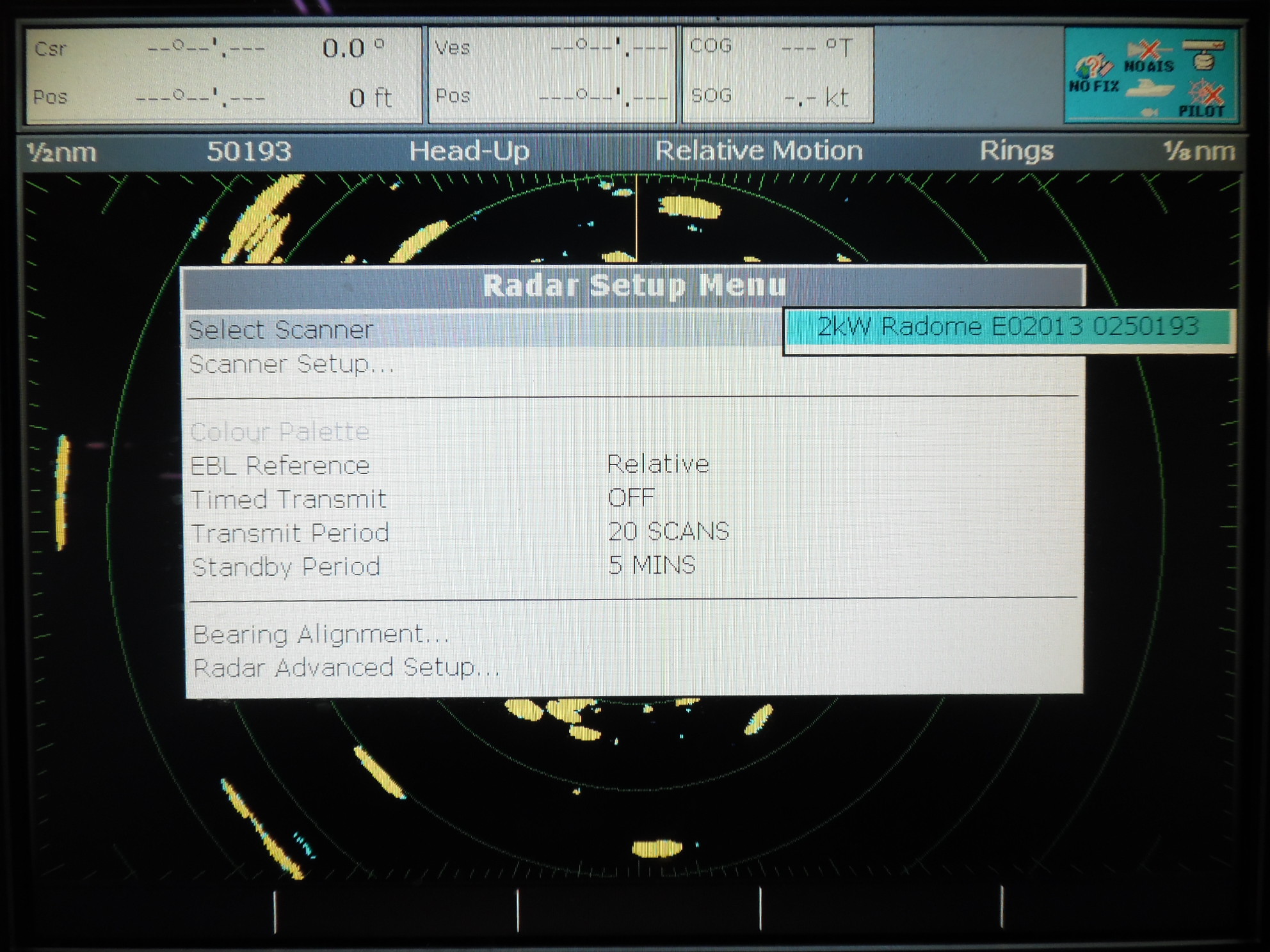 Raymarine - M92652-S - 4kW 24" Analog Radar Scanner Dome w/ 47'ft ...