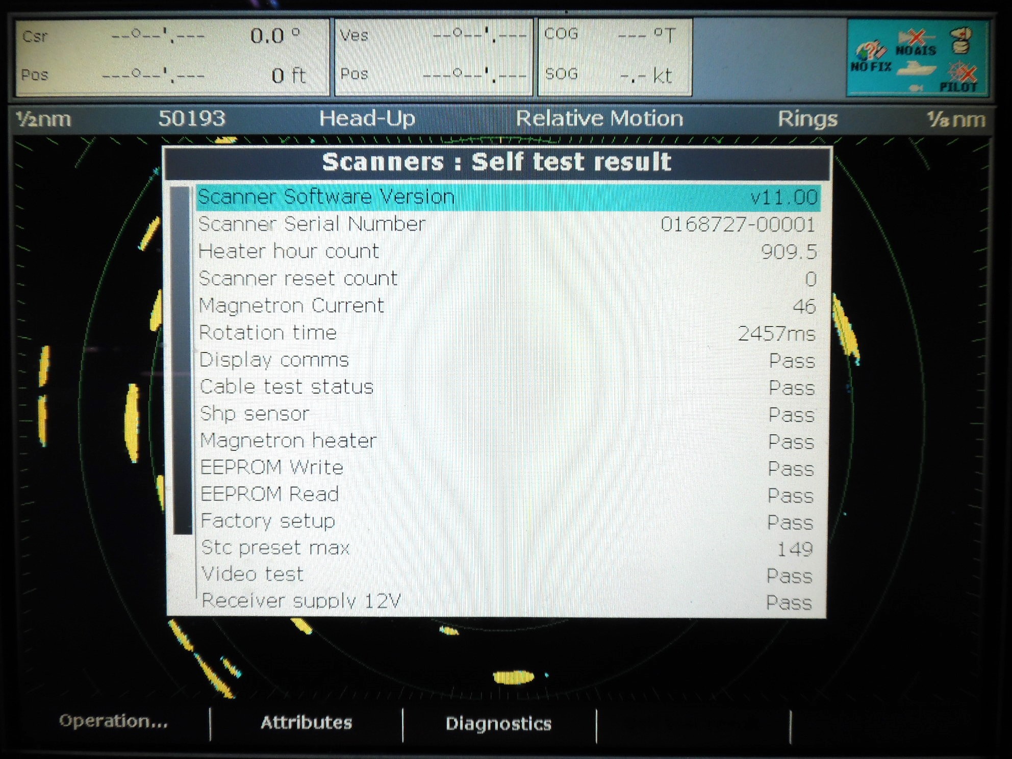 Raymarine - M92652-S - 4kW 24" Analog Radar Scanner Dome w/ 47'ft ...