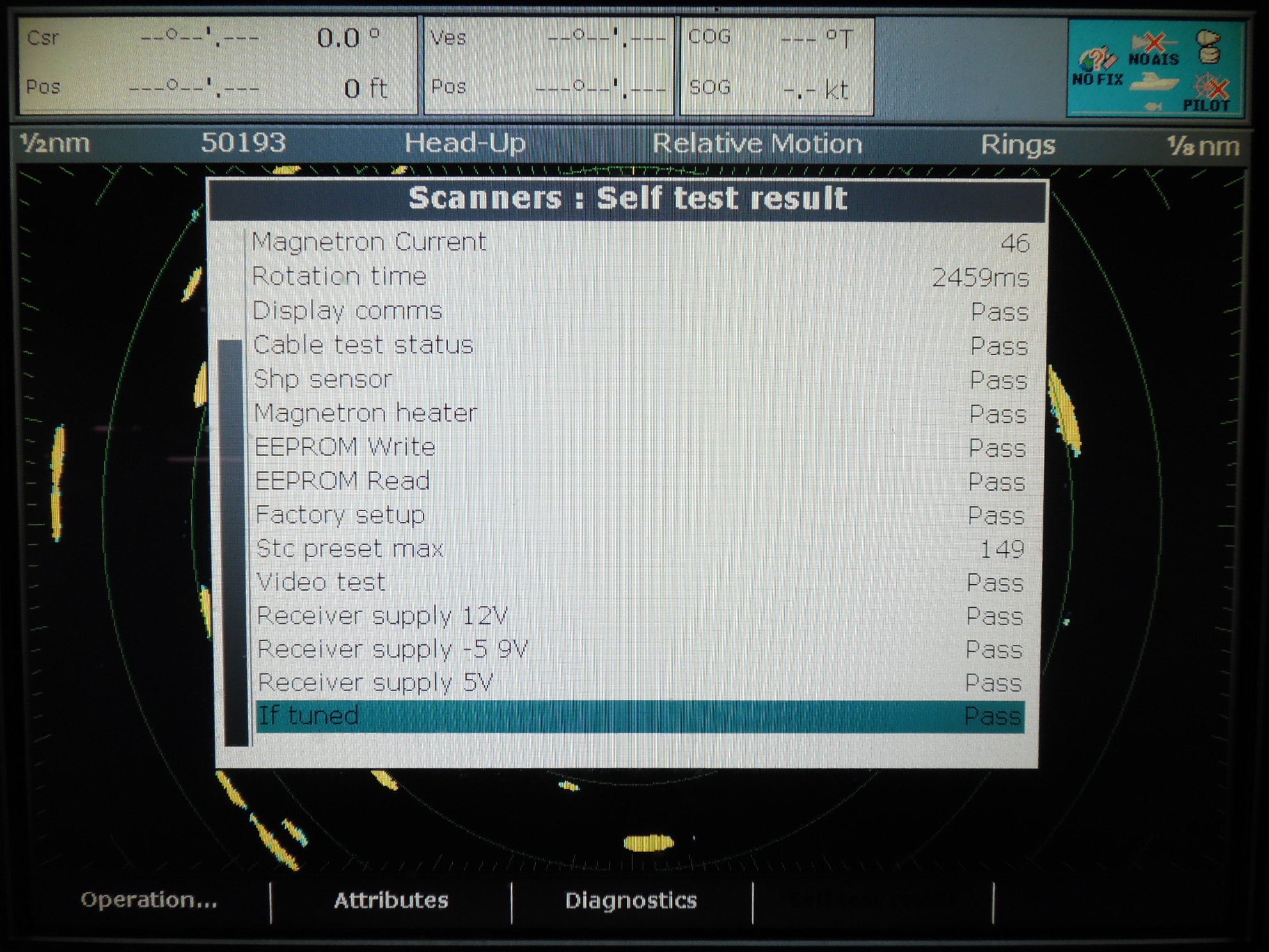 Raymarine - M92652-S - 4kW 24" Analog Radar Scanner Dome w/ 47'ft ...