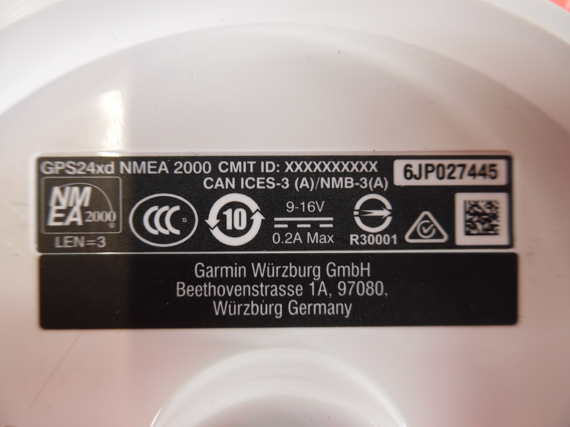 Garmin GPS-24XD NMEA 2000 GPS Antenna – Kit New Old Stock - Max Marine ...