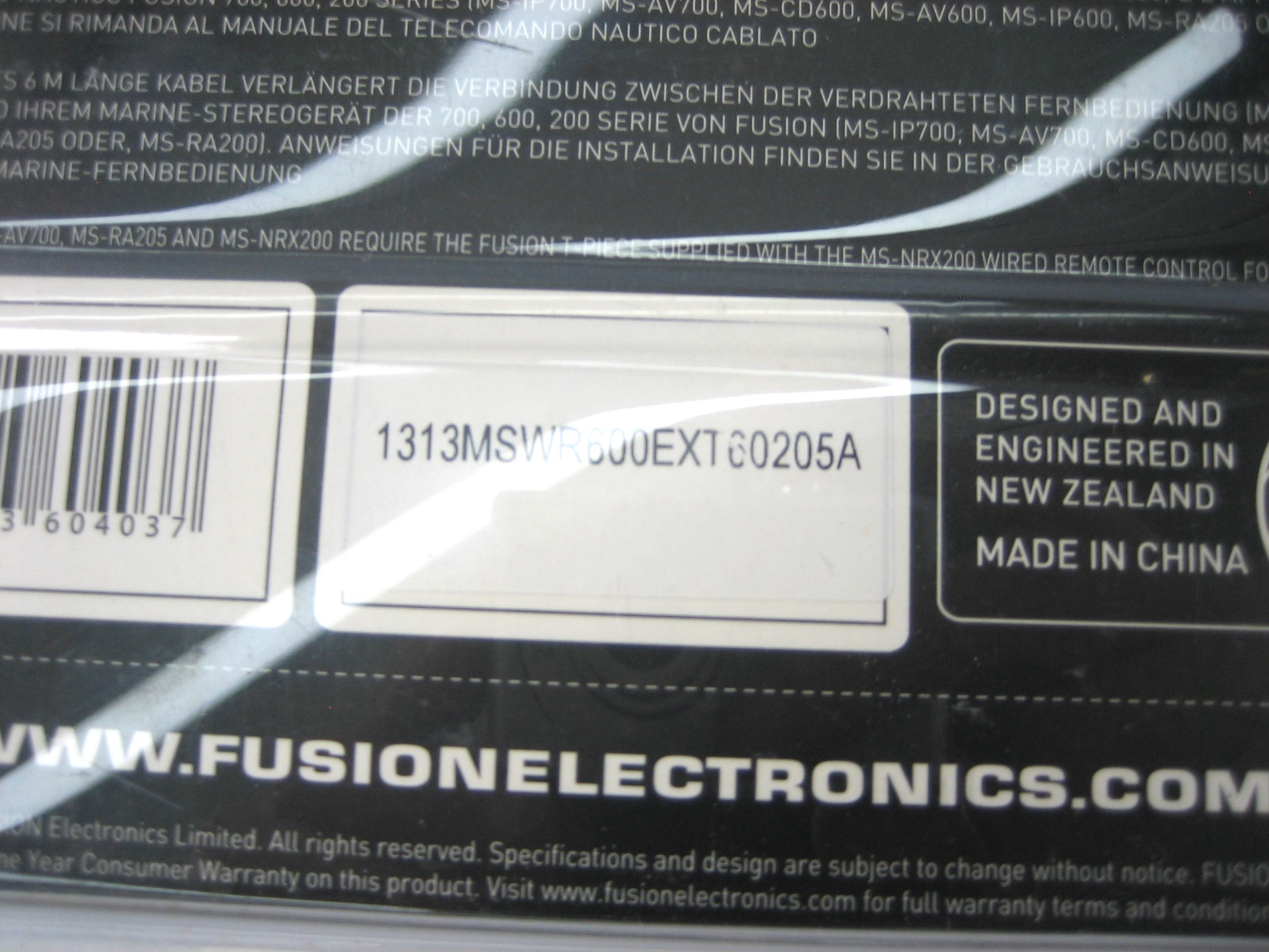 Fusion MS-WR600EXT6 Marine Wired Remote Extension Cable - Max Marine ...