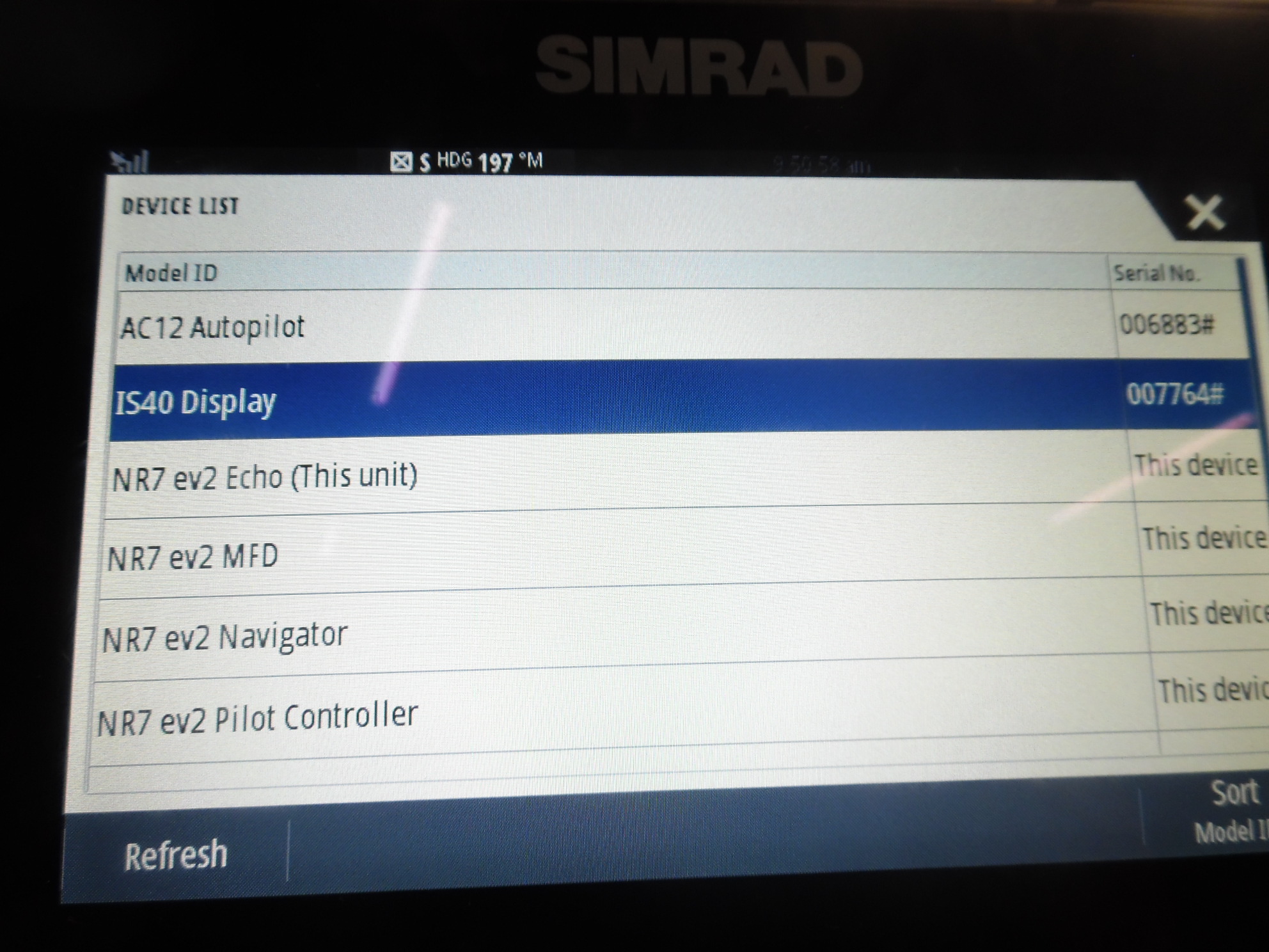 Simrad IS40 NMEA2000 Instrument Data Display 000-10931-001 - Max Marine ...