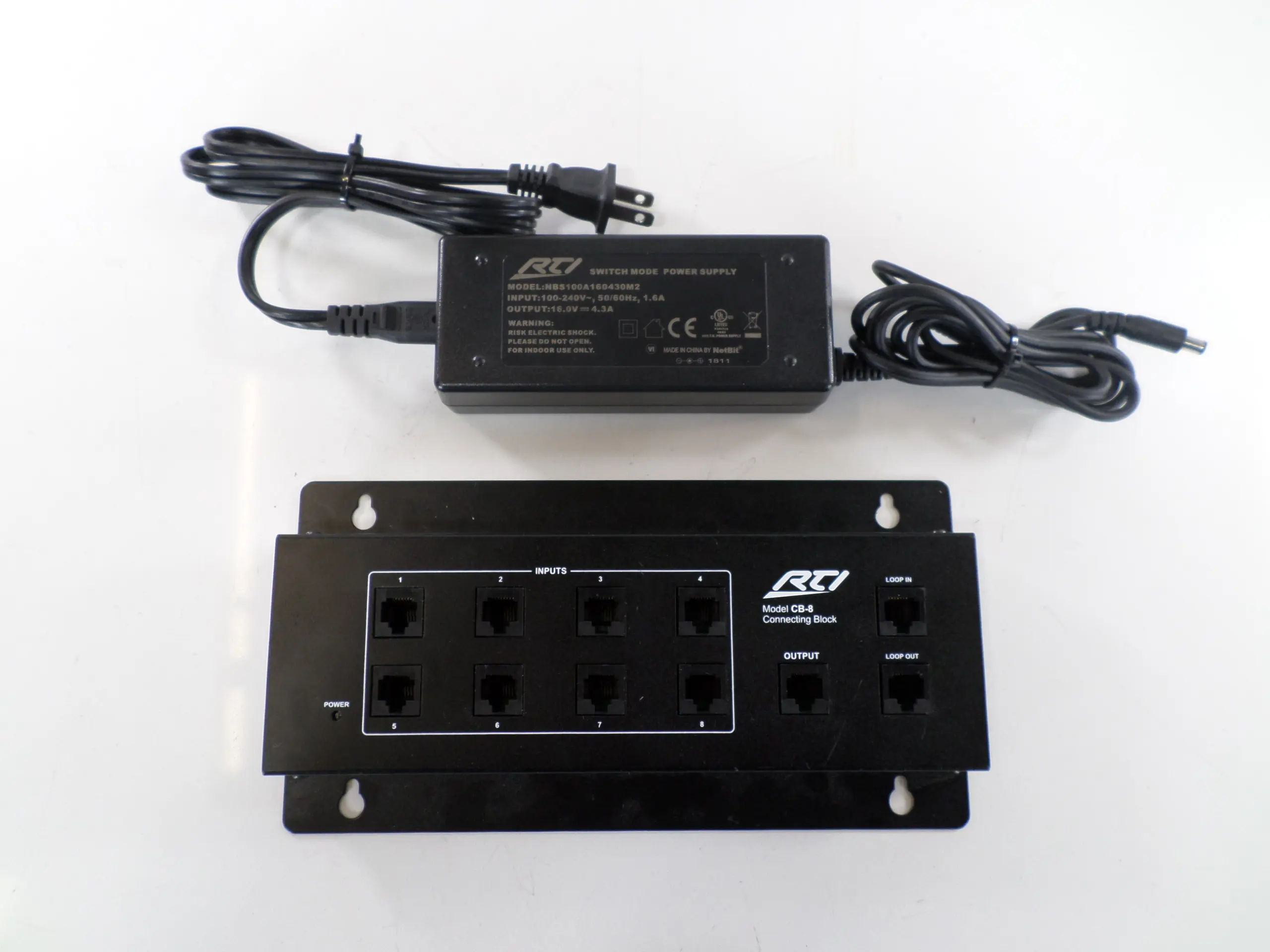 RTI CB-8 Connecting Block Expander for Wall Control Panels - Max Marine ...