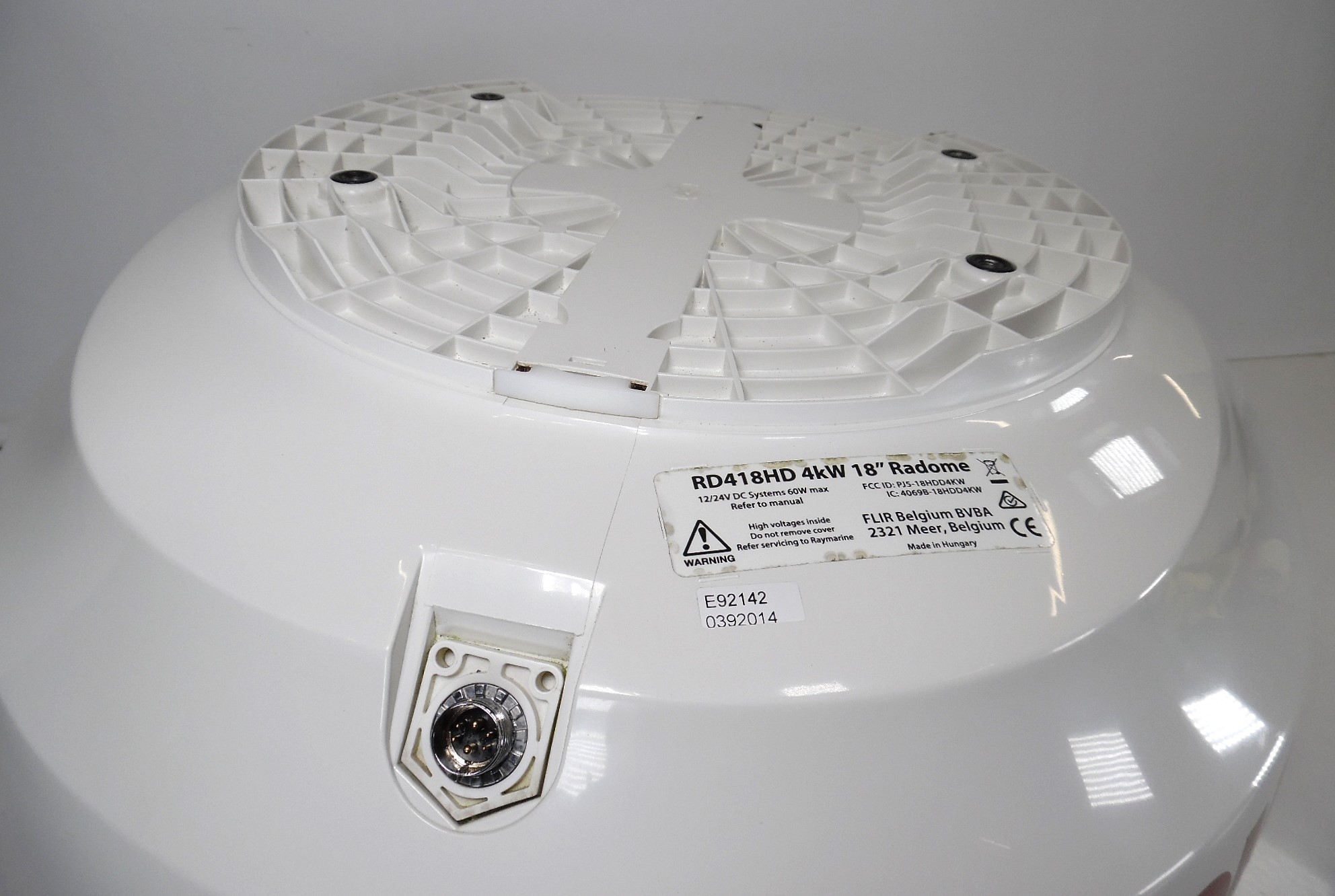 Raymarine RD418HD 4kW 18" Digital Color Radome w/ NEW 10m Cable ...