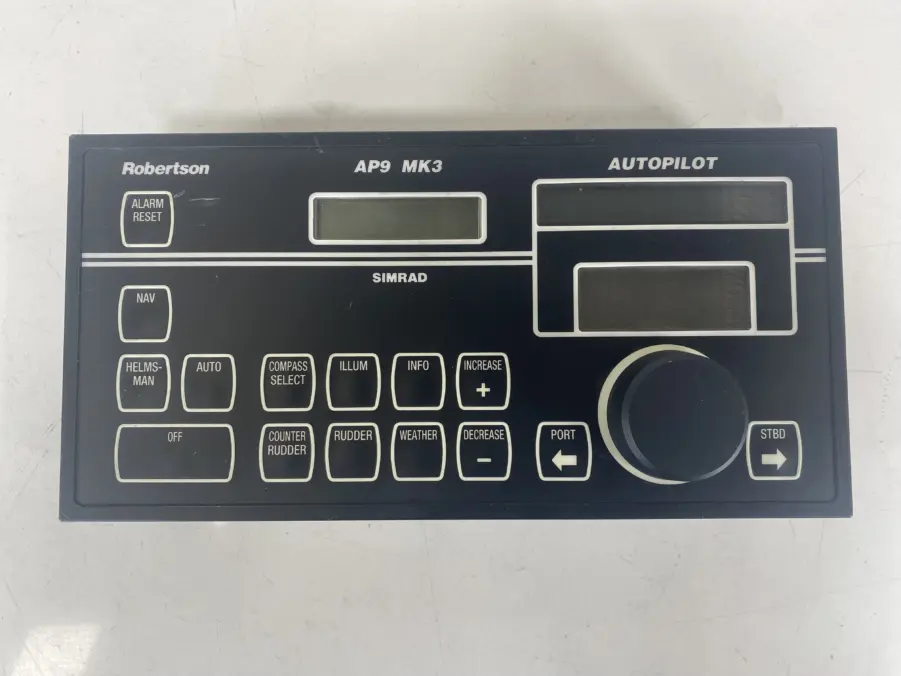 Simrad-Robertson AP9 MK3 Autopilot Control Head 20169207 - Max Marine ...