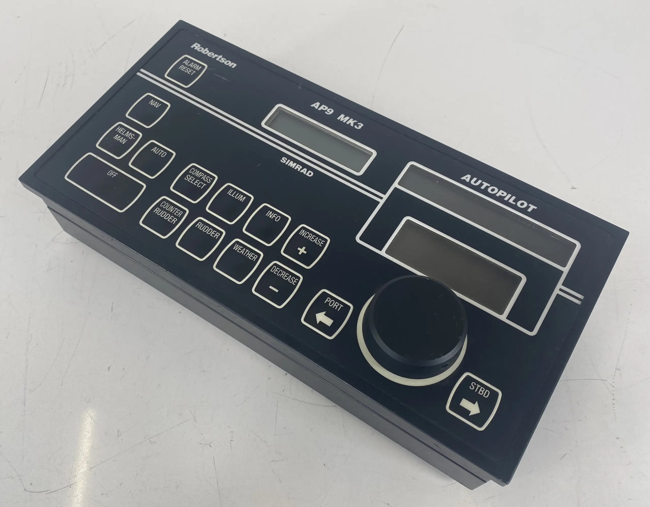 Simrad-Robertson AP9 MK3 Autopilot Control Head 20169207 - Max Marine ...
