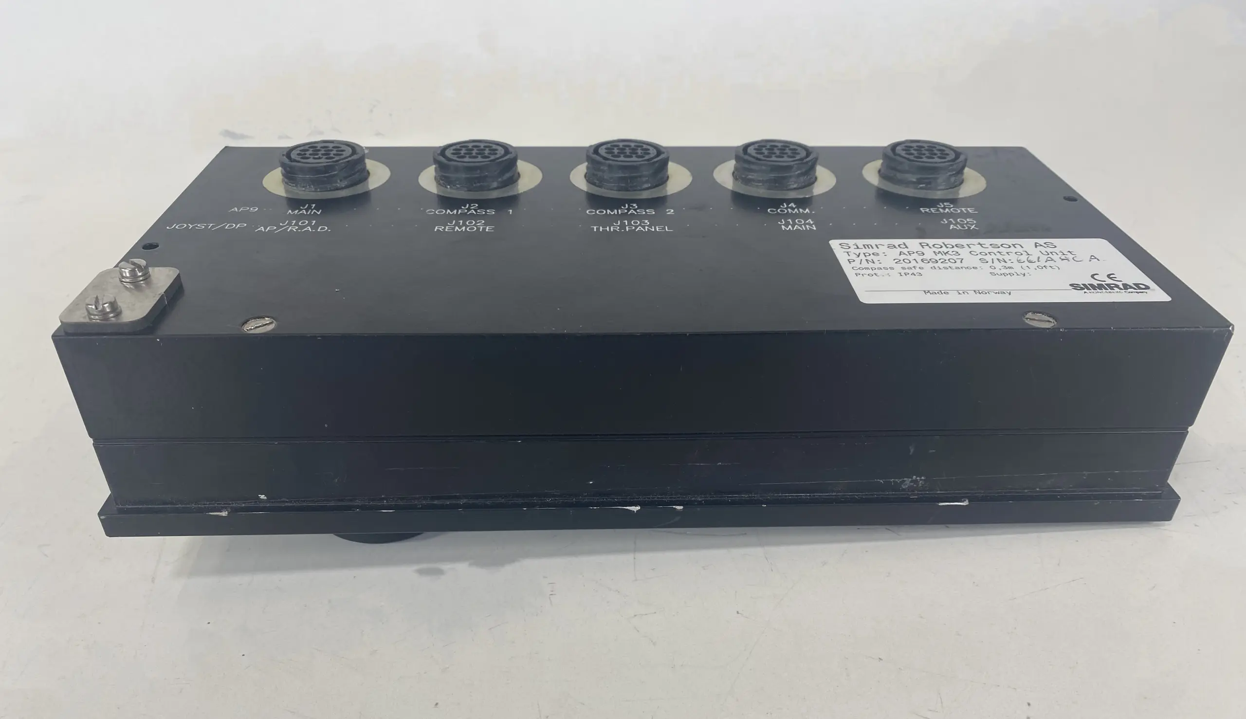 Simrad-Robertson AP9 MK3 Autopilot Control Head 20169207 - Max Marine ...