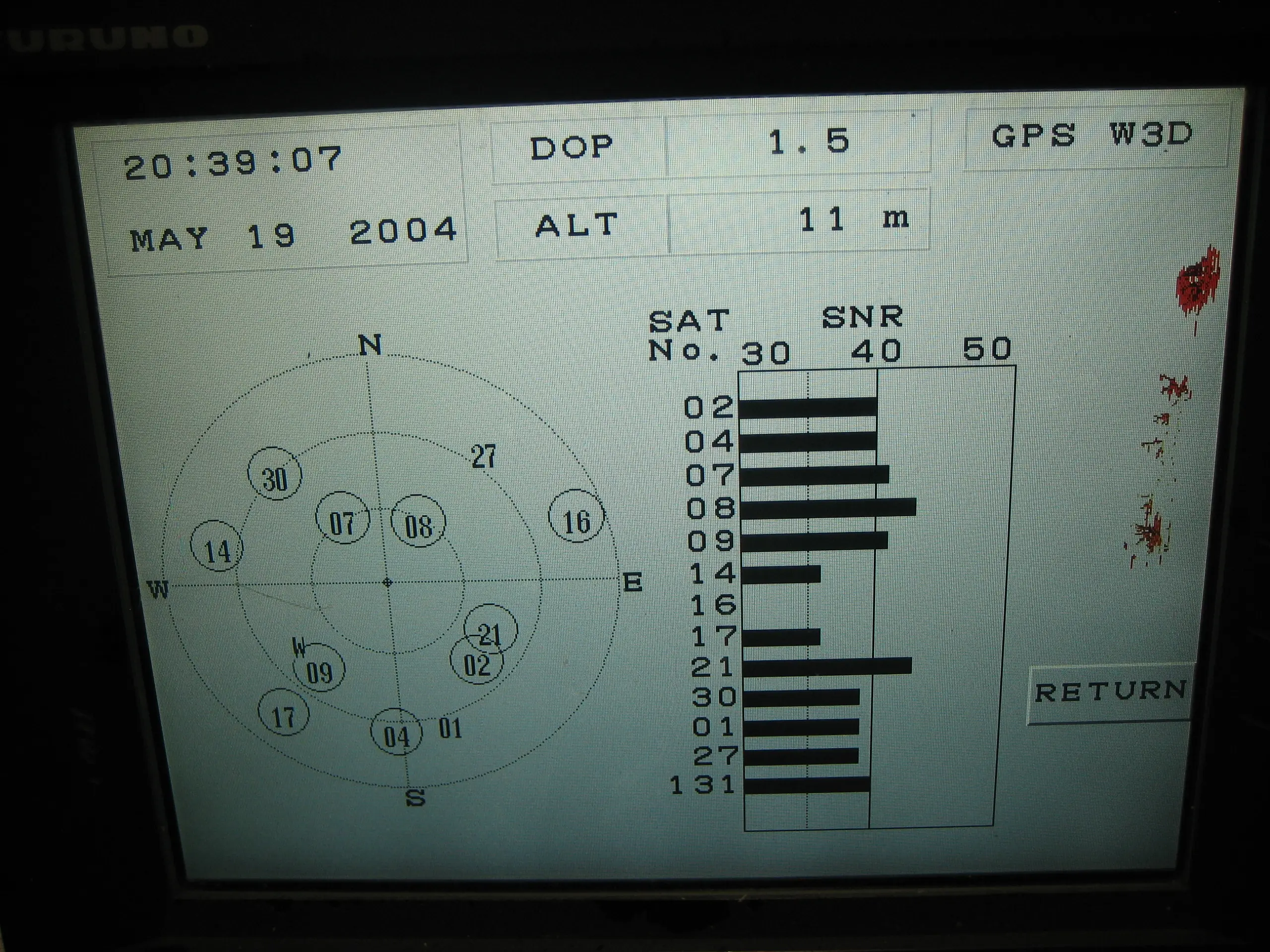 Furuno GP-320B GPS ANTENNA for Navnet VX1 VX2 3D - TESTED! - Max Marine ...