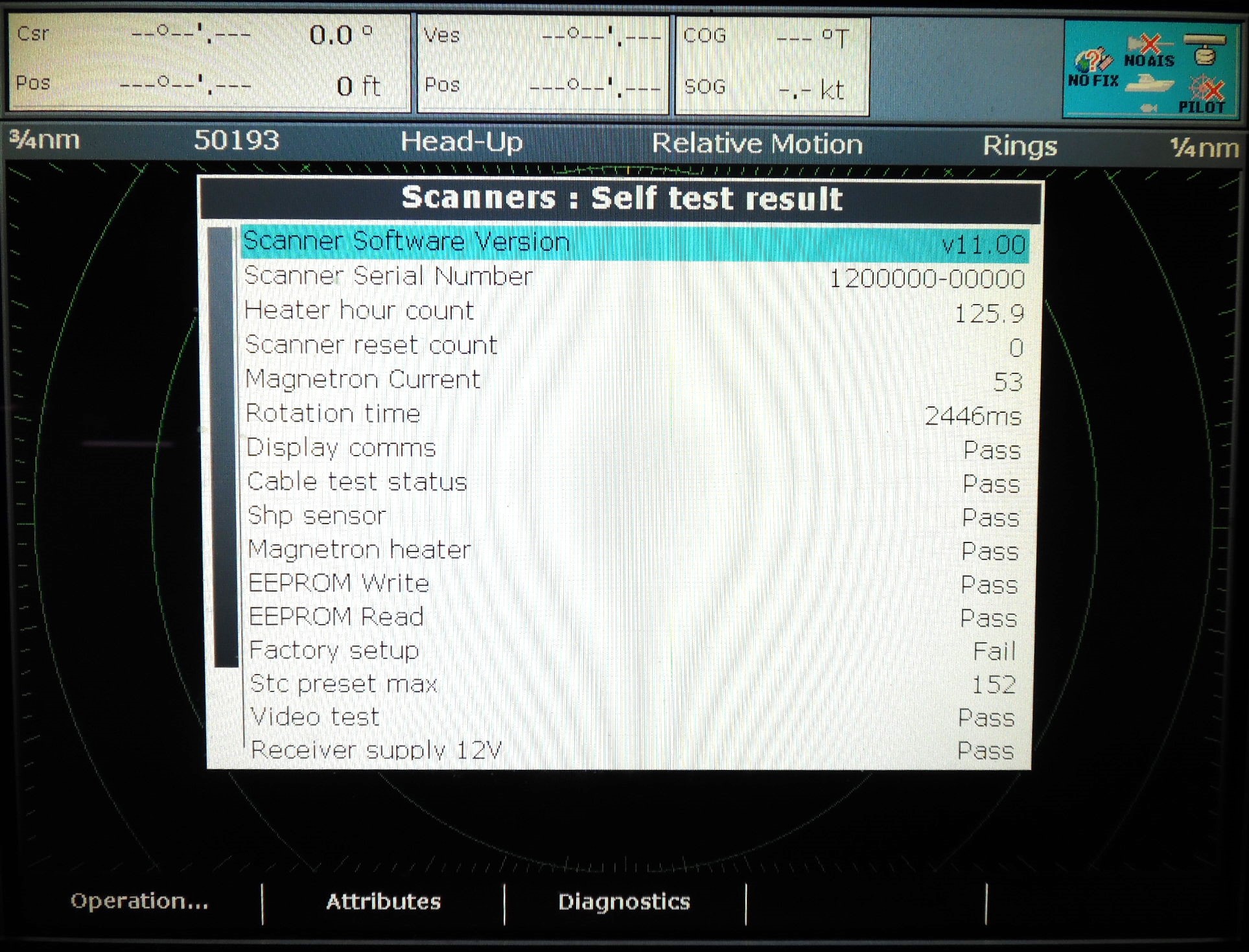 Raymarine - M92652-S - 4kW 24" Analog Radar Scanner Dome w/ 15m Cable ...