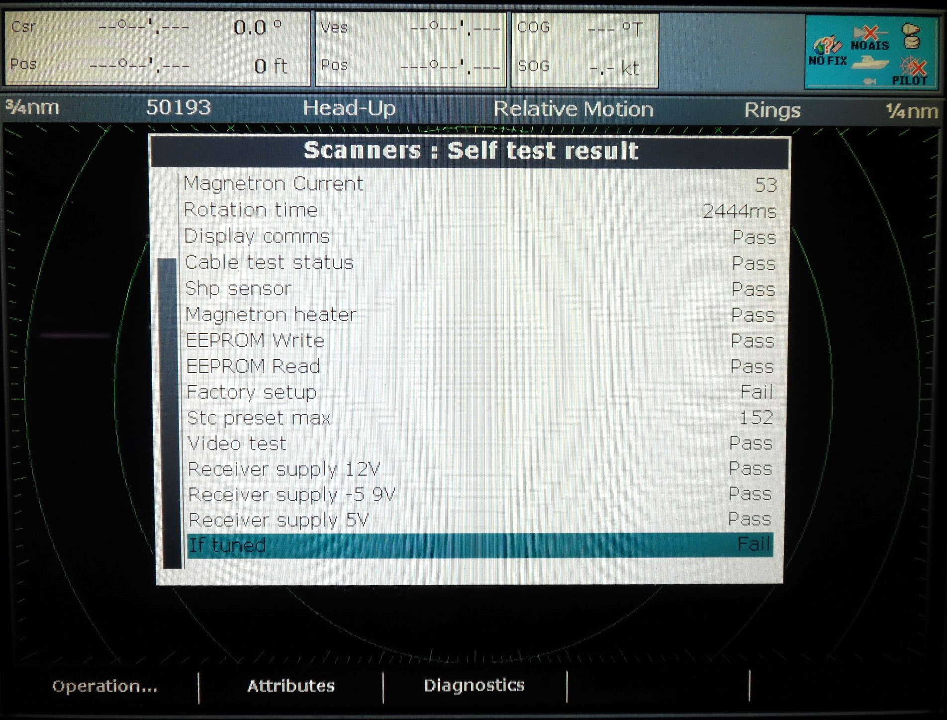 Raymarine - M92652-S - 4kW 24" Analog Radar Scanner Dome w/ 15m Cable ...