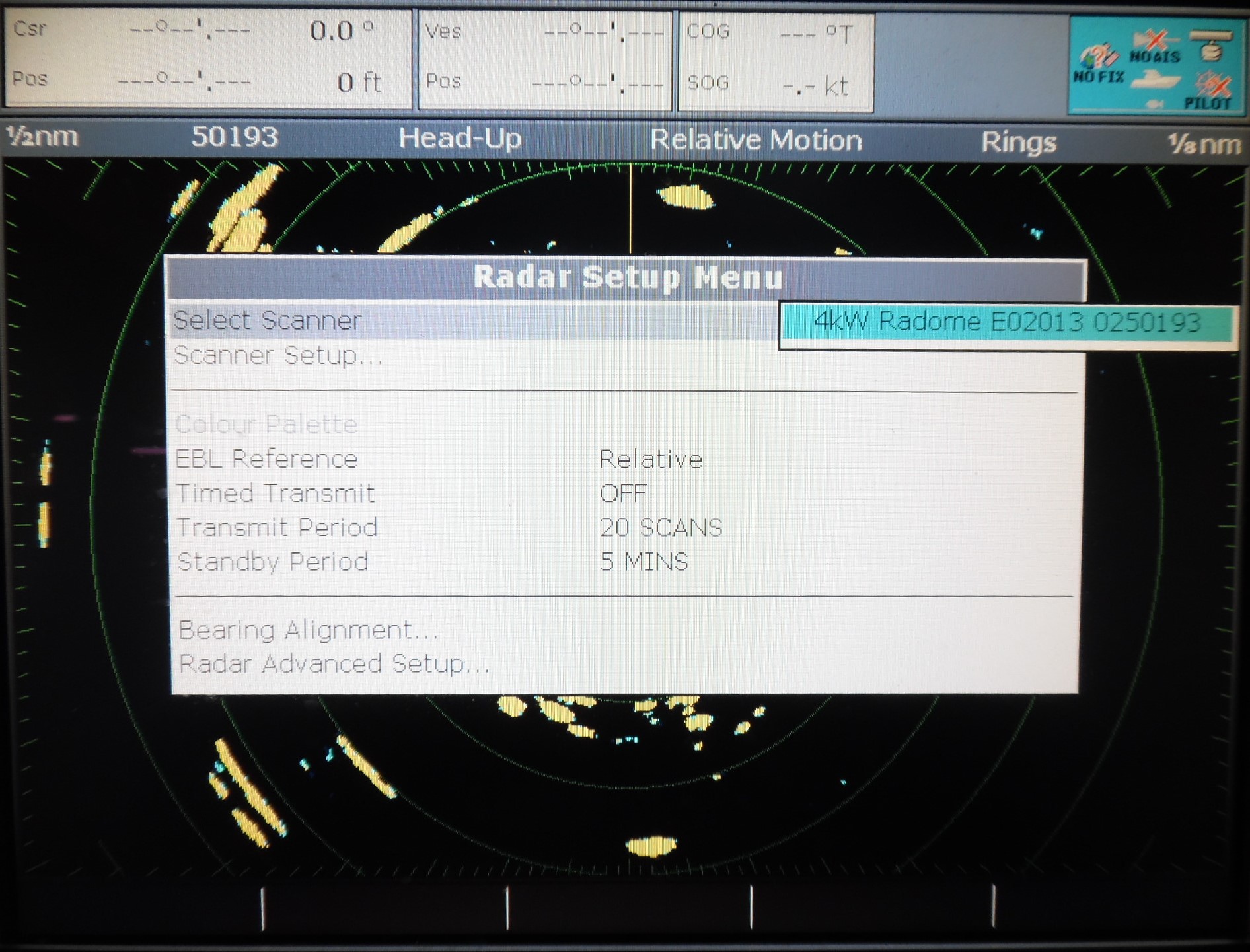 Raymarine - M92652-S - 4kW 24" Analog Radar Scanner Dome w/ 15m Cable ...