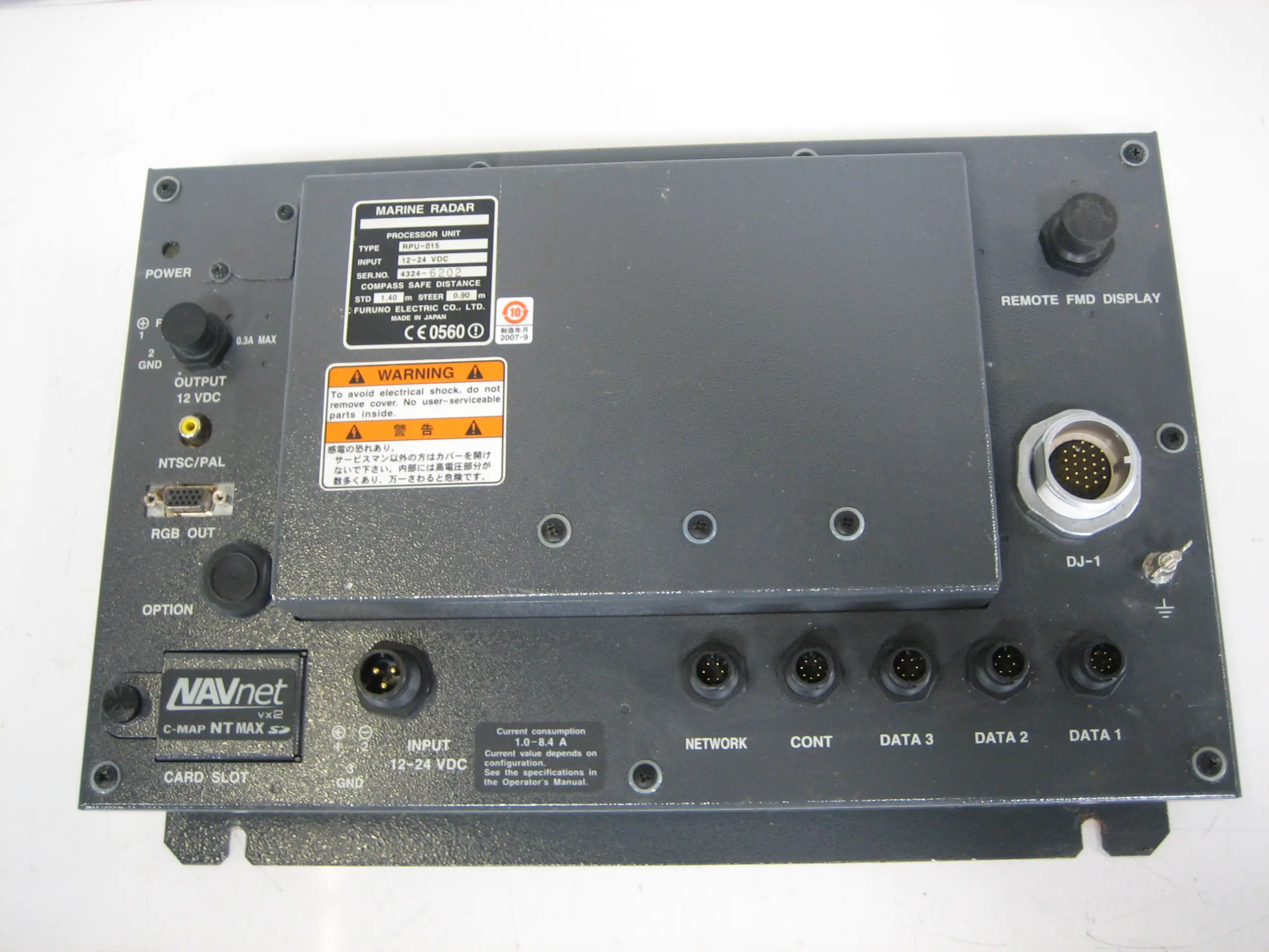 Furuno Navnet VX2 Black Box RPU-015 C-MAP Processor & Keypad - Tested ...