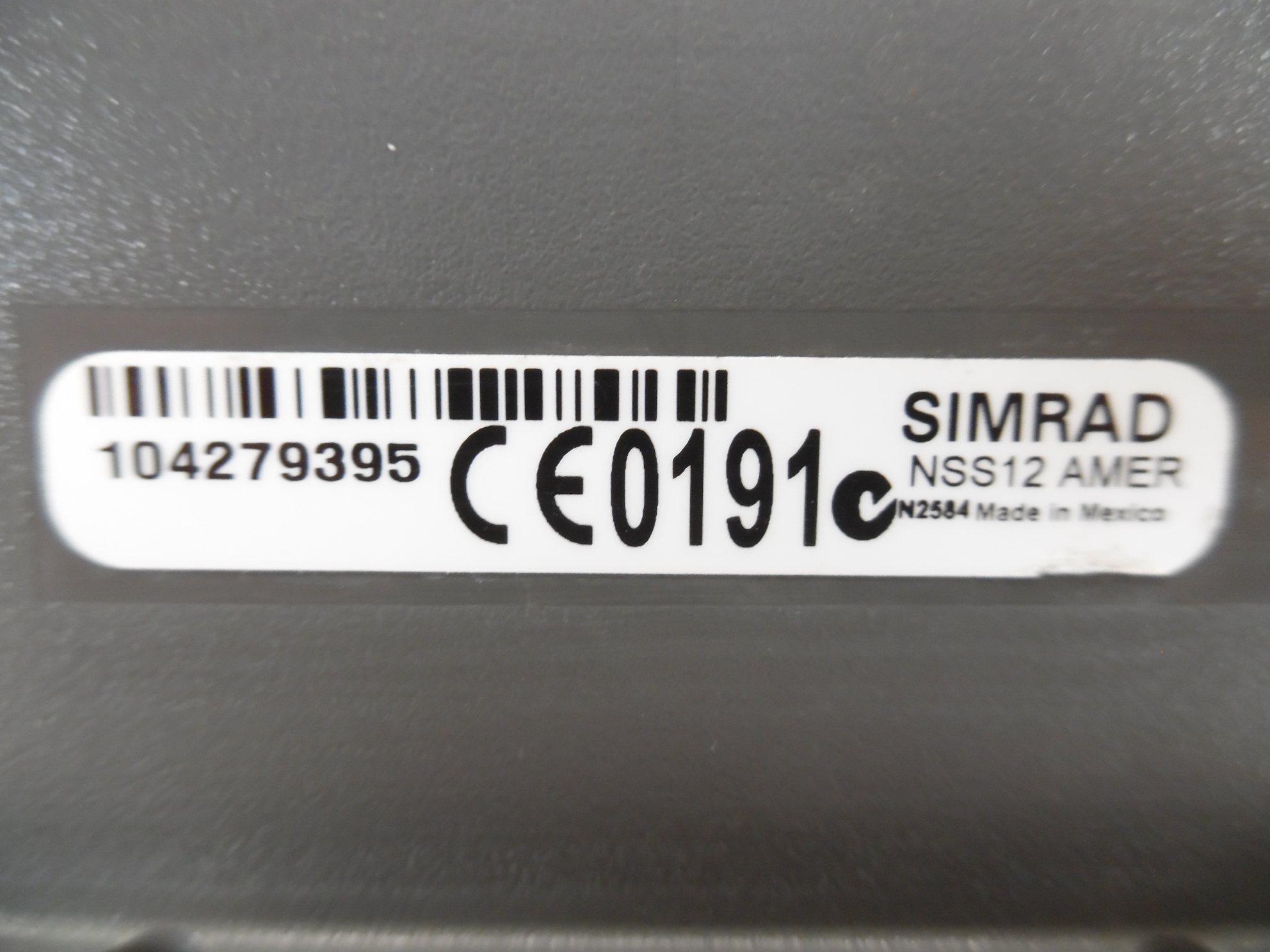 Simrad NSS12 Display AMER W/Power Cable – Great Condition (90 Day Warr ...