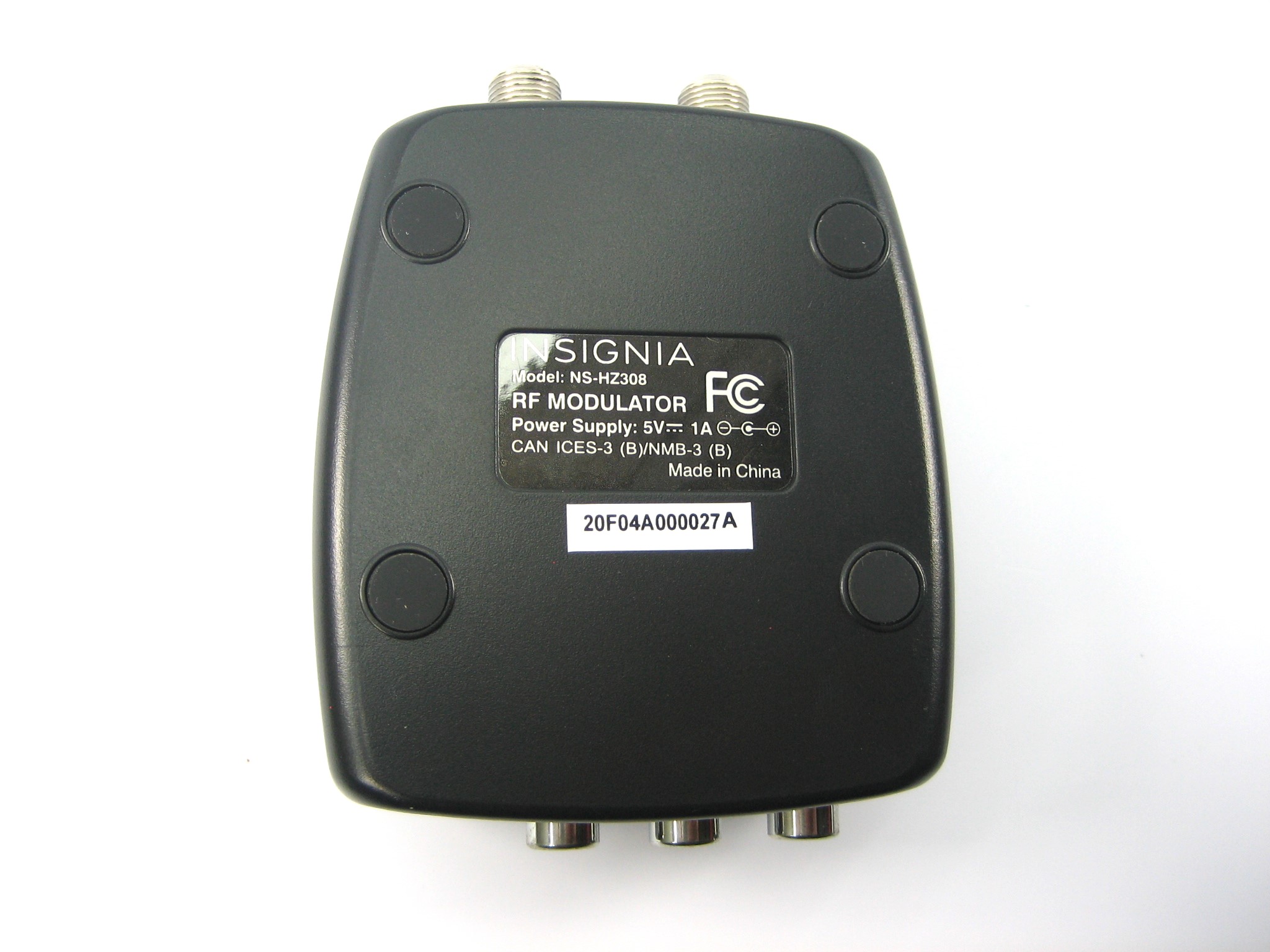 Insignia NS-HZ308 RF Modulator - Black - Max Marine Electronics