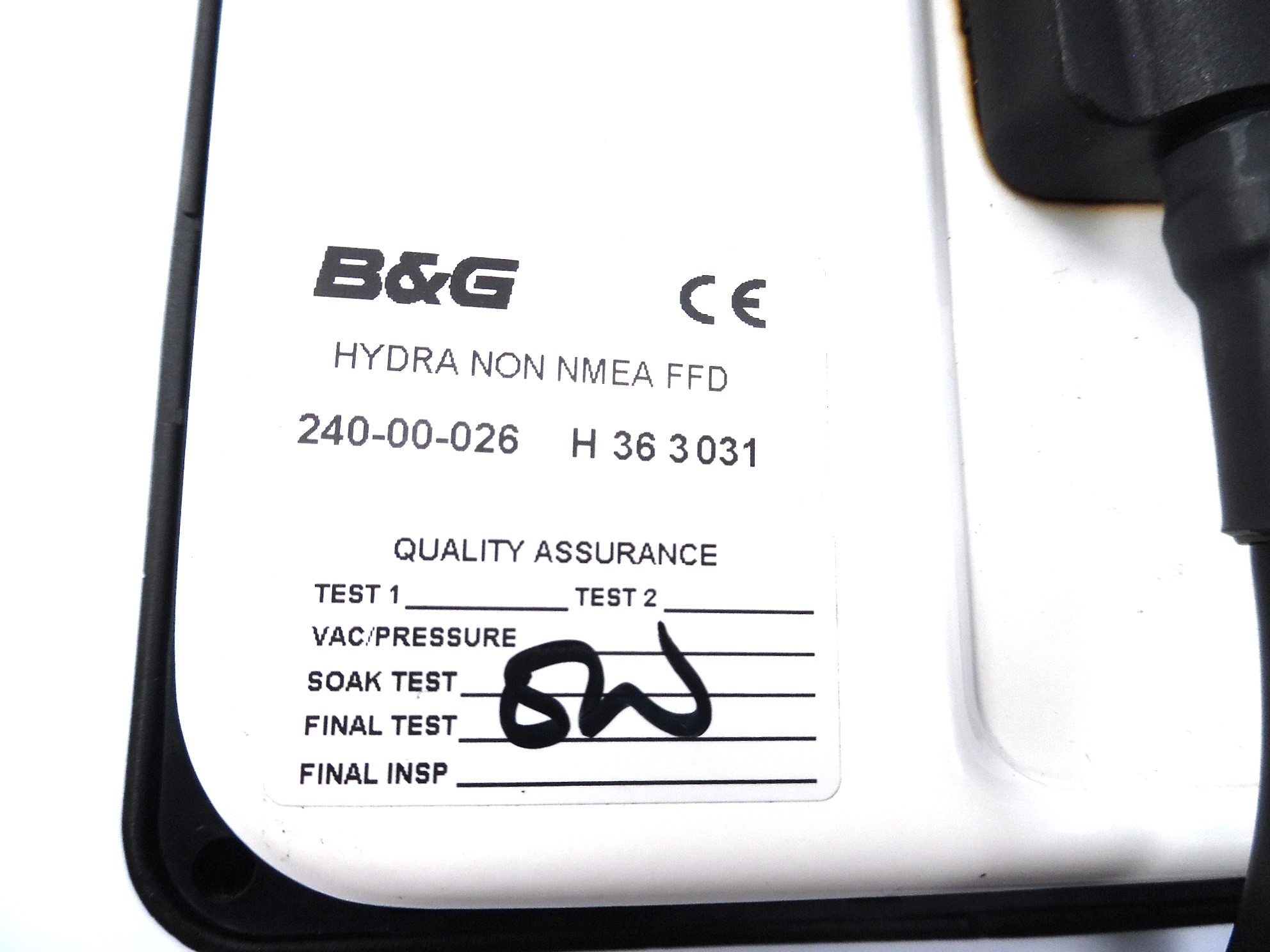 B&G Hydra 2000 Display FFD TESTED~WORKING - Max Marine Electronics