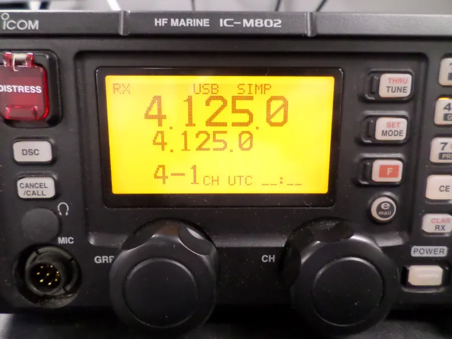 Icom IC-M802 SSB Single Sideband AM Radio Complete System - Max Marine Electronics