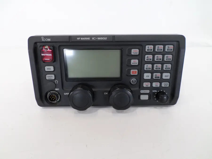 Icom IC-M802 SSB Single Sideband AM Radio Complete System - Max Marine ...