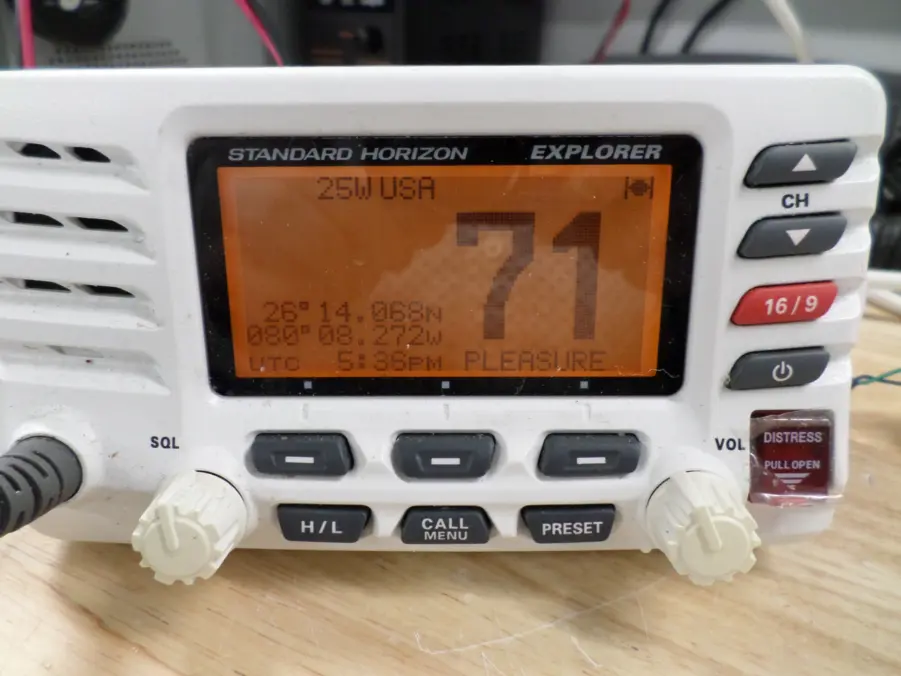 Standard Horizon GX1600 Explorer Marine VHF Radio - Tested - Max Marine ...